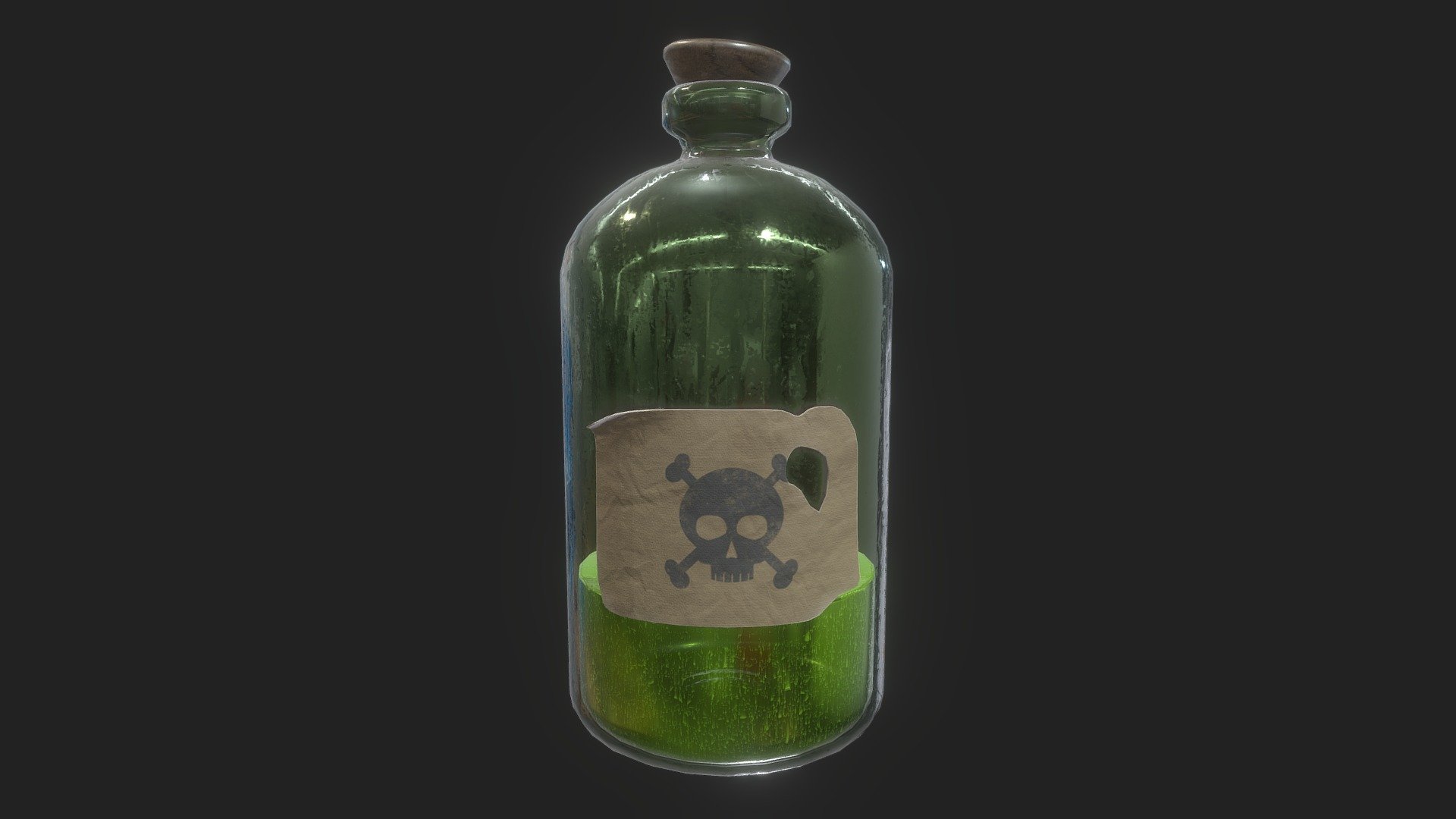 Potion of Poison - Buy Royalty Free 3D model by Thiago Ferraro ...