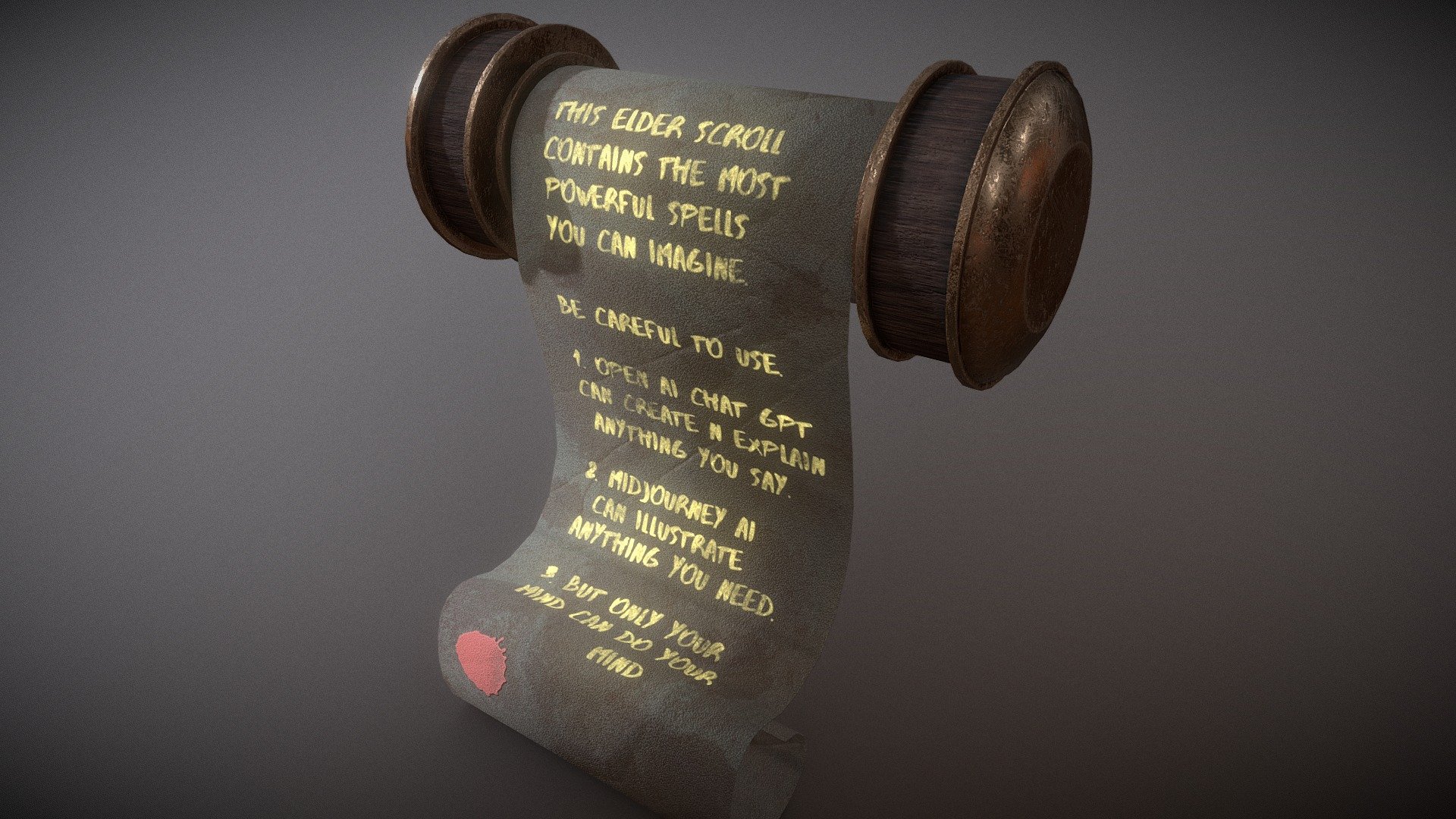Very Useful Scroll - Download Free 3D model by Incg5764 [904b4dc ...