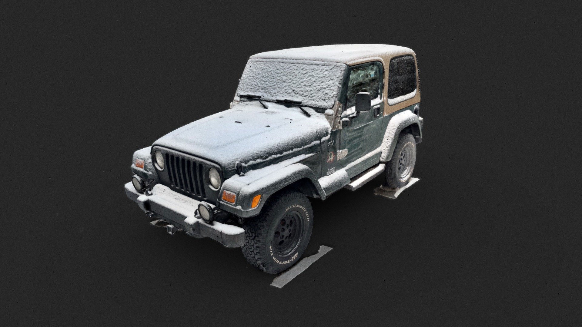 02' Jeep TJ - Buy Royalty Free 3D model by Real-world Scans ...