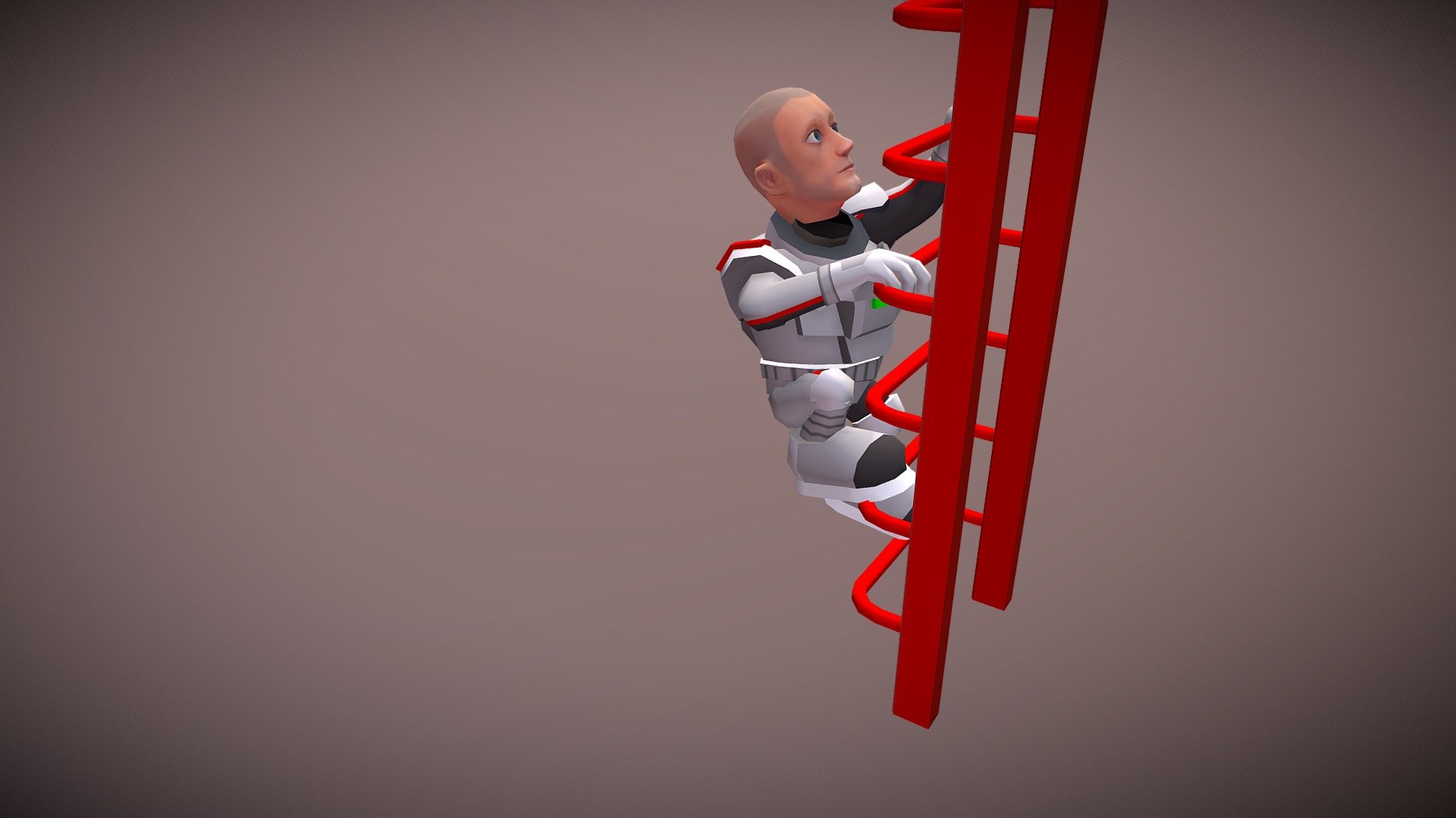 Climbing ladder - 3D model by zzwolfe [904f0da] - Sketchfab