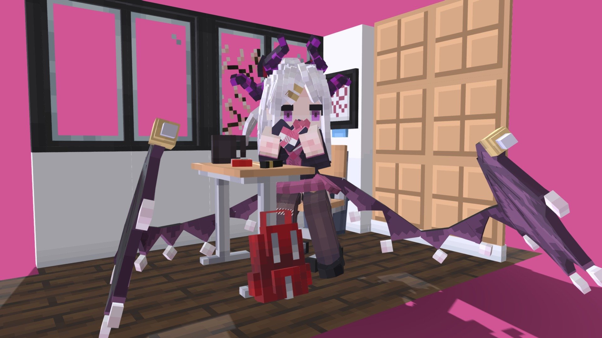 Blue Archive _日奈的告白 - 3D model by omomomo [904ff33] - Sketchfab