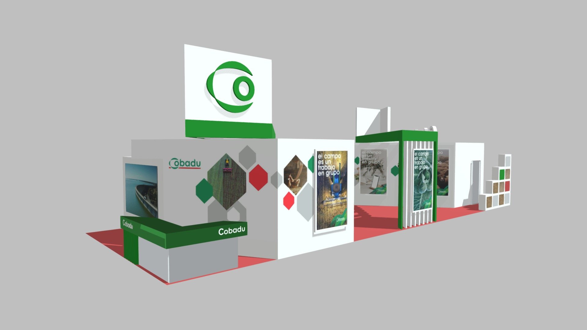 propuesta stand_02 - 3D model by alejos71 [904ff9b] - Sketchfab
