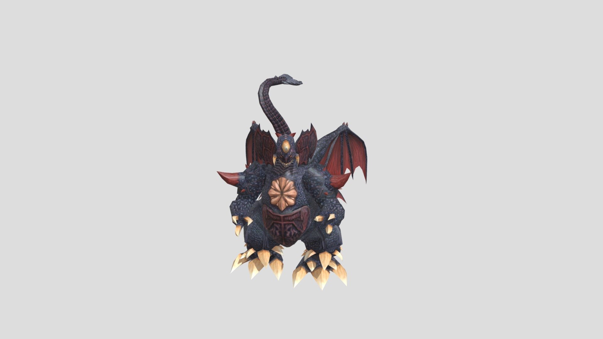 Unleashed Destroyah - Download Free 3D model by Modbuff (@CGreature ...