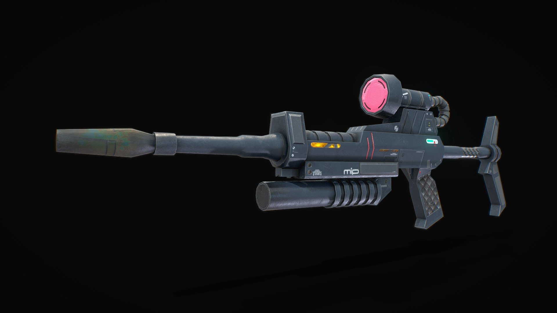 Gelgoog Beam Rifle - 3D model by One Year War Mod (@hoi4oneyearwar ...