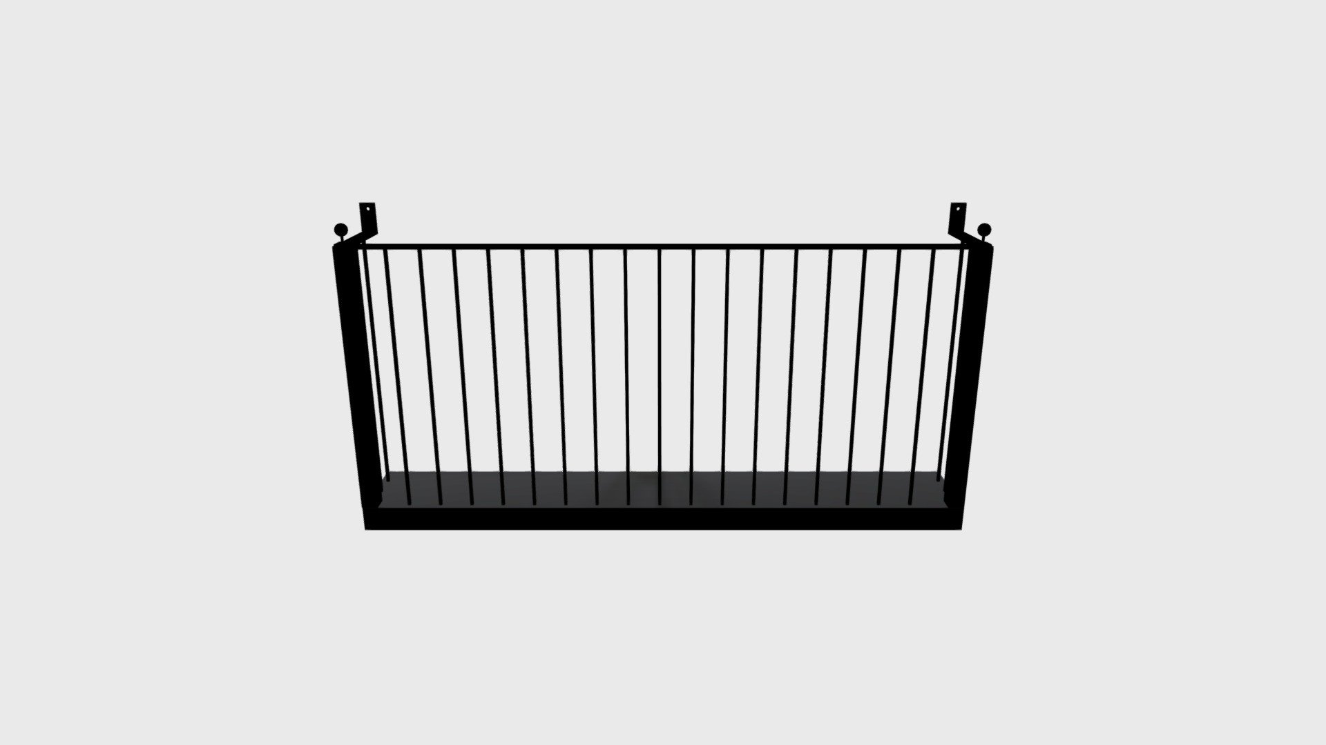Plain Picket Faux - 3D model by deciron [9055be5] - Sketchfab