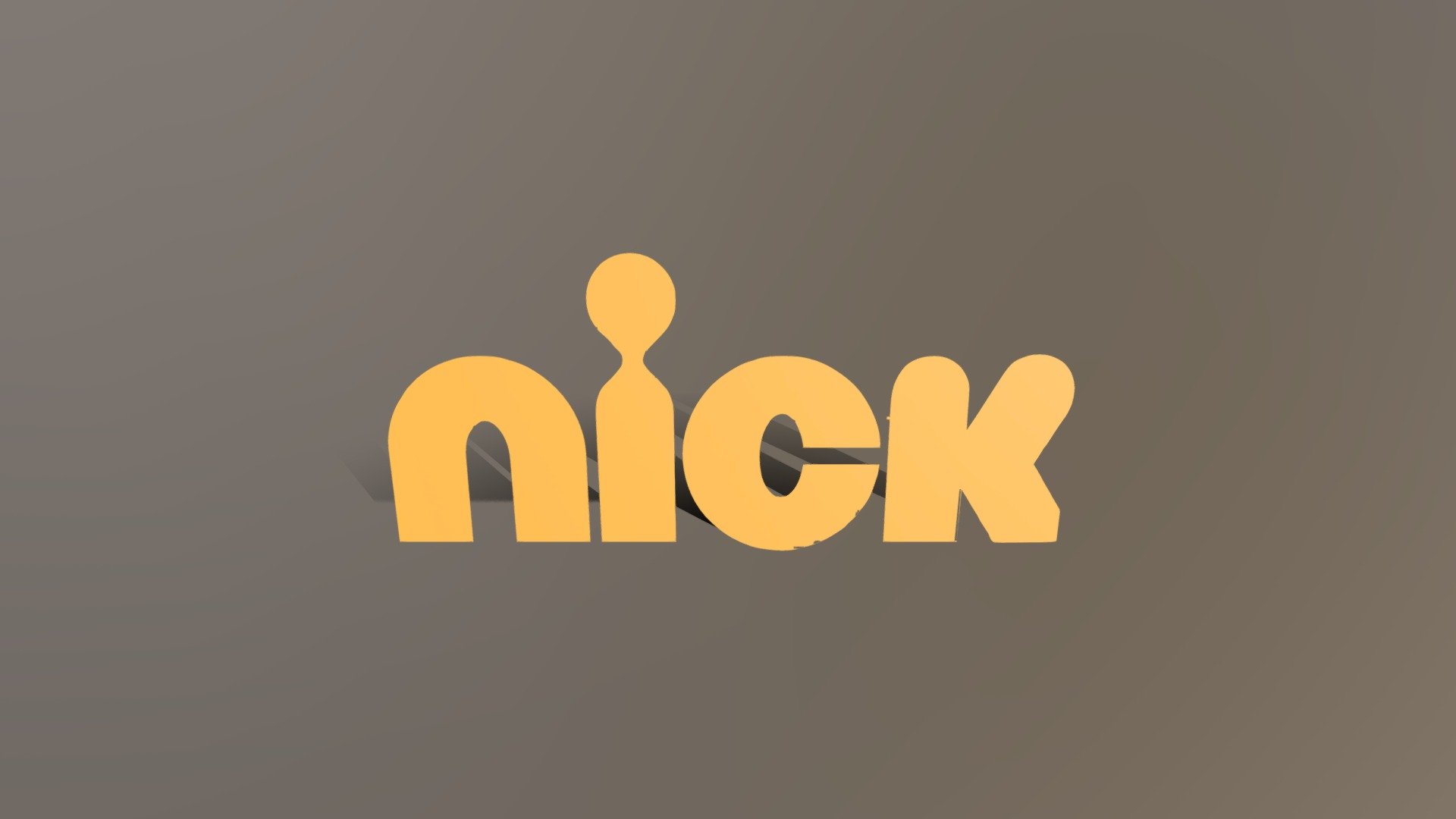 Nick logo (2009-Presents) - Download Free 3D model by Bienvenido el ...