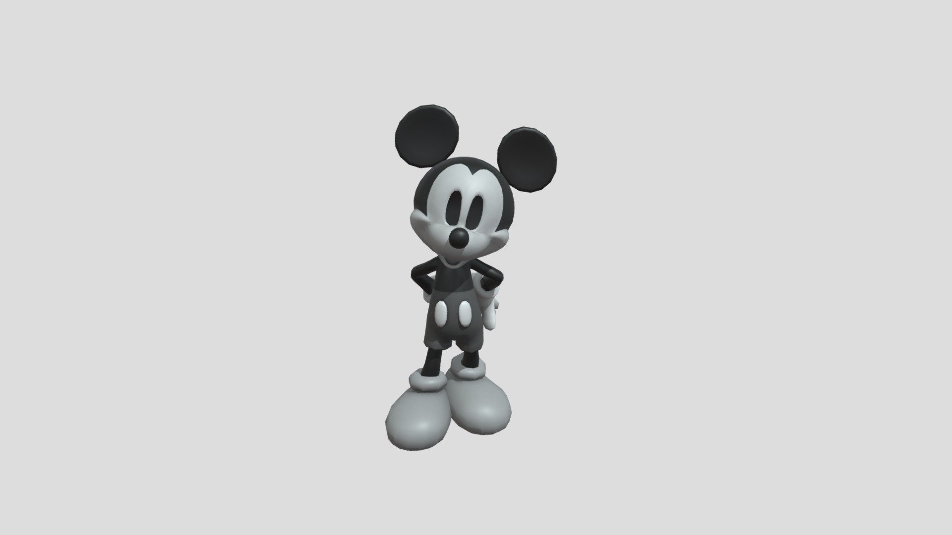 Classic Suicide Mouse - Download Free 3D model by NachiG [9056f9c ...