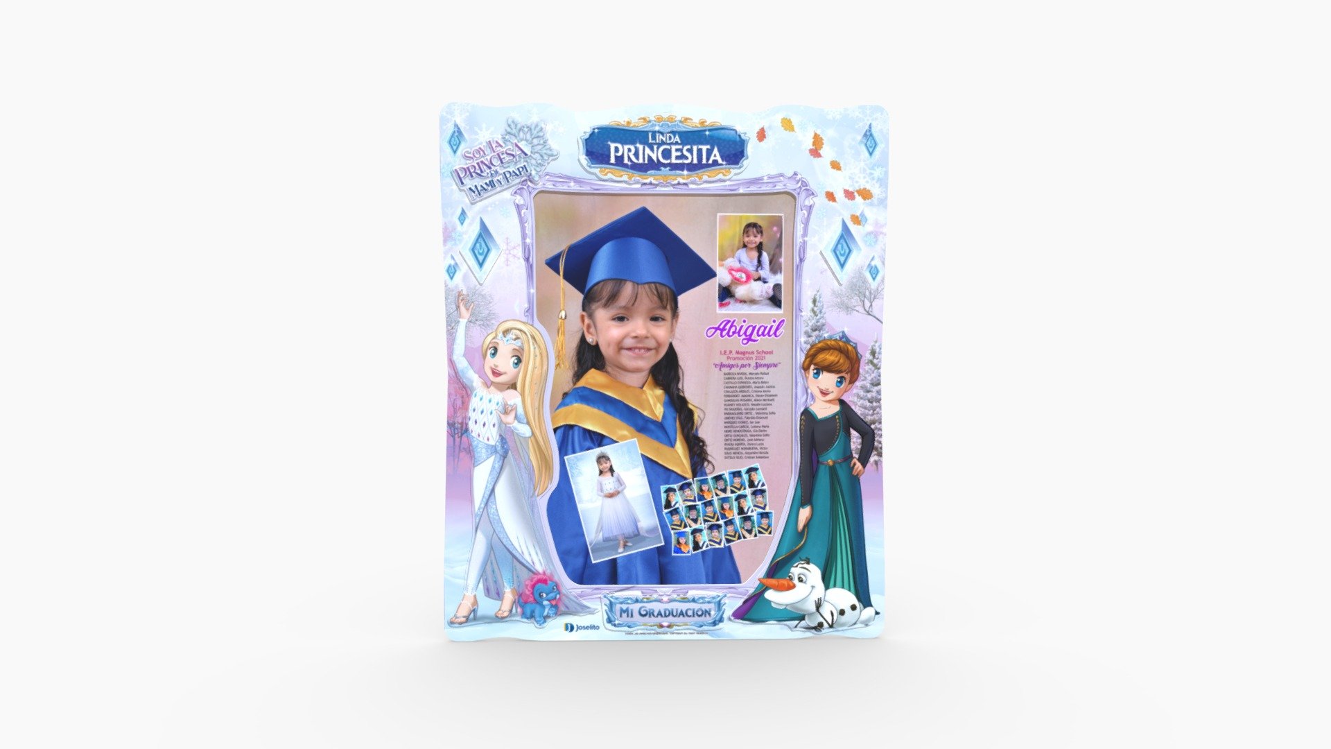 ELSA Y ANNA COLLAGE - 3D model by Diplomas y Anuarios ...
