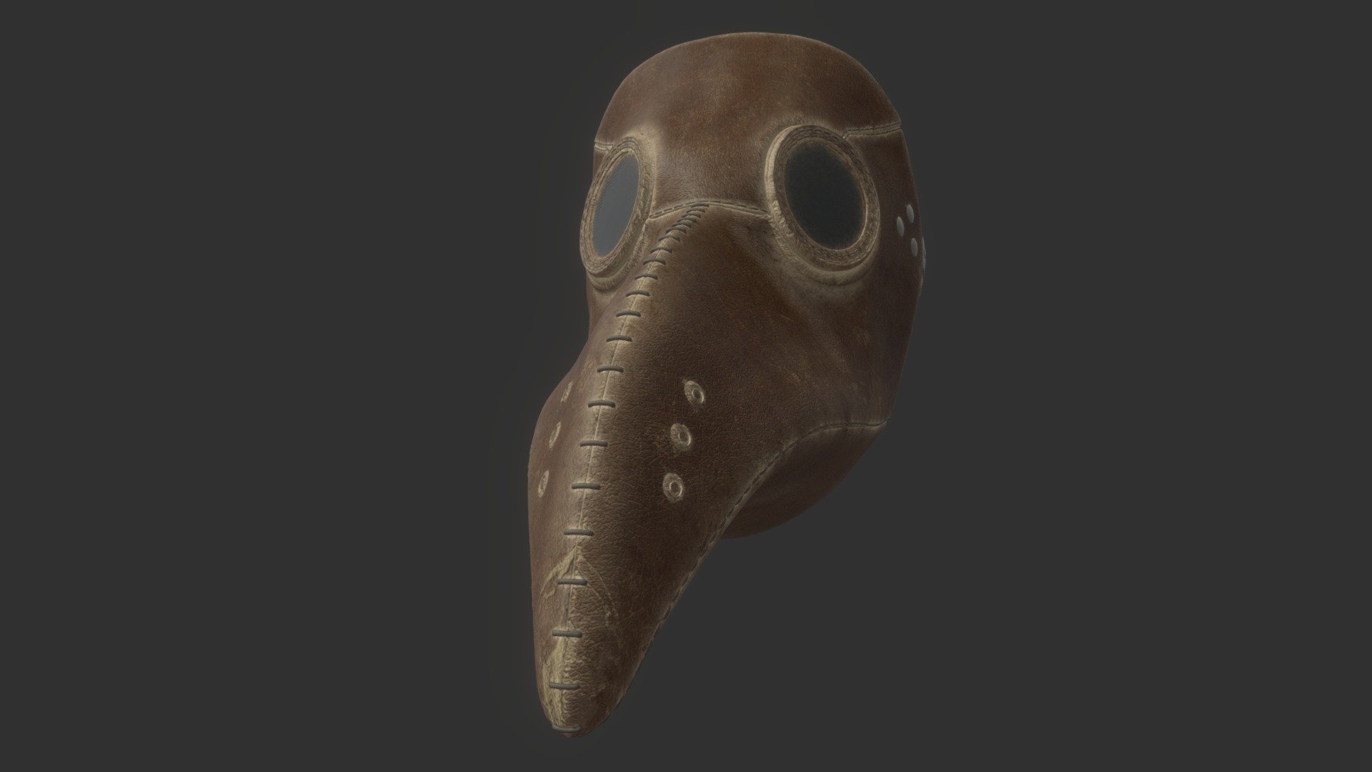 Plague Doctor Mask - 3D model by Edouard.Salmon [9057b3e] - Sketchfab