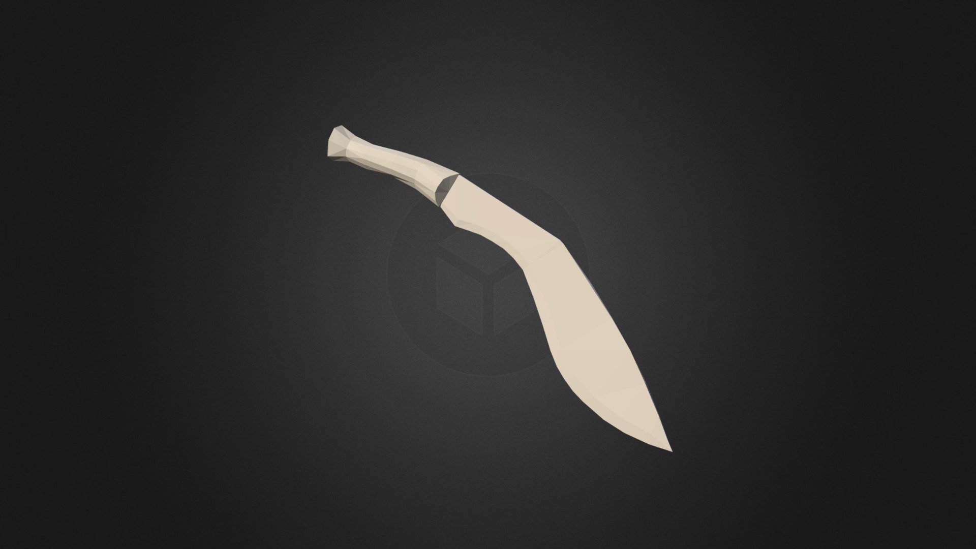 Amok Kukri Preview - 3D model by Unknown (@abirutama) [90591e0] - Sketchfab