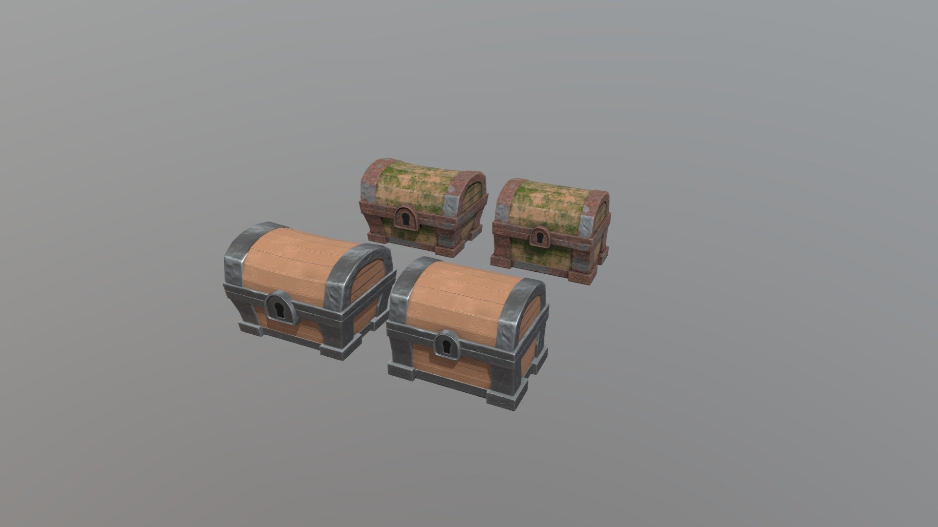 Stylized Treasure Chests - 3D model by Nkosa [90596c5] - Sketchfab