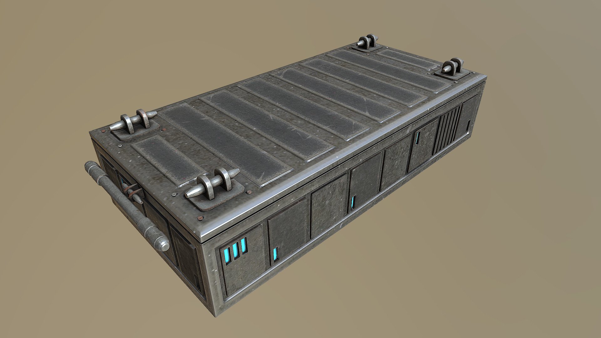 Fallout armor crate - Download Free 3D model by SergeiKritzien [905995c ...