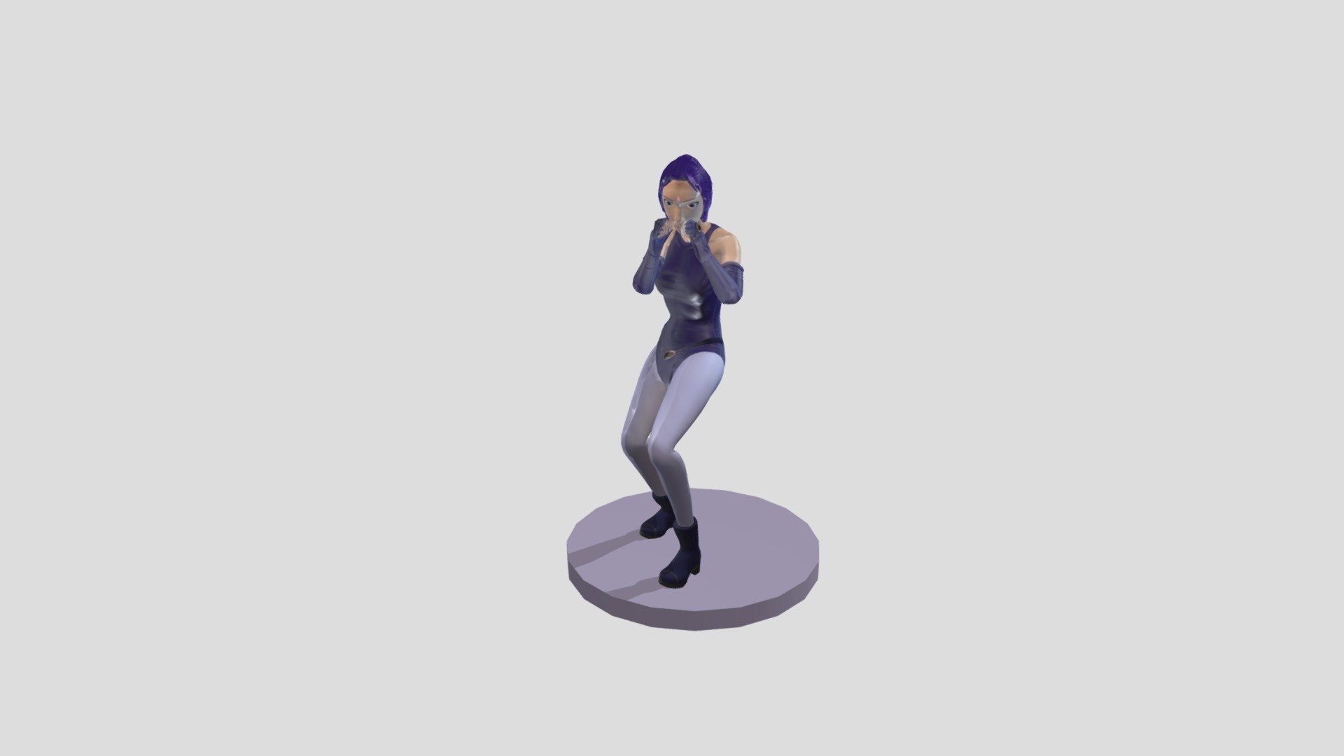 Fighting Pose - 3D model by Herbigniaux Nora (@herbigniauxnora1 ...