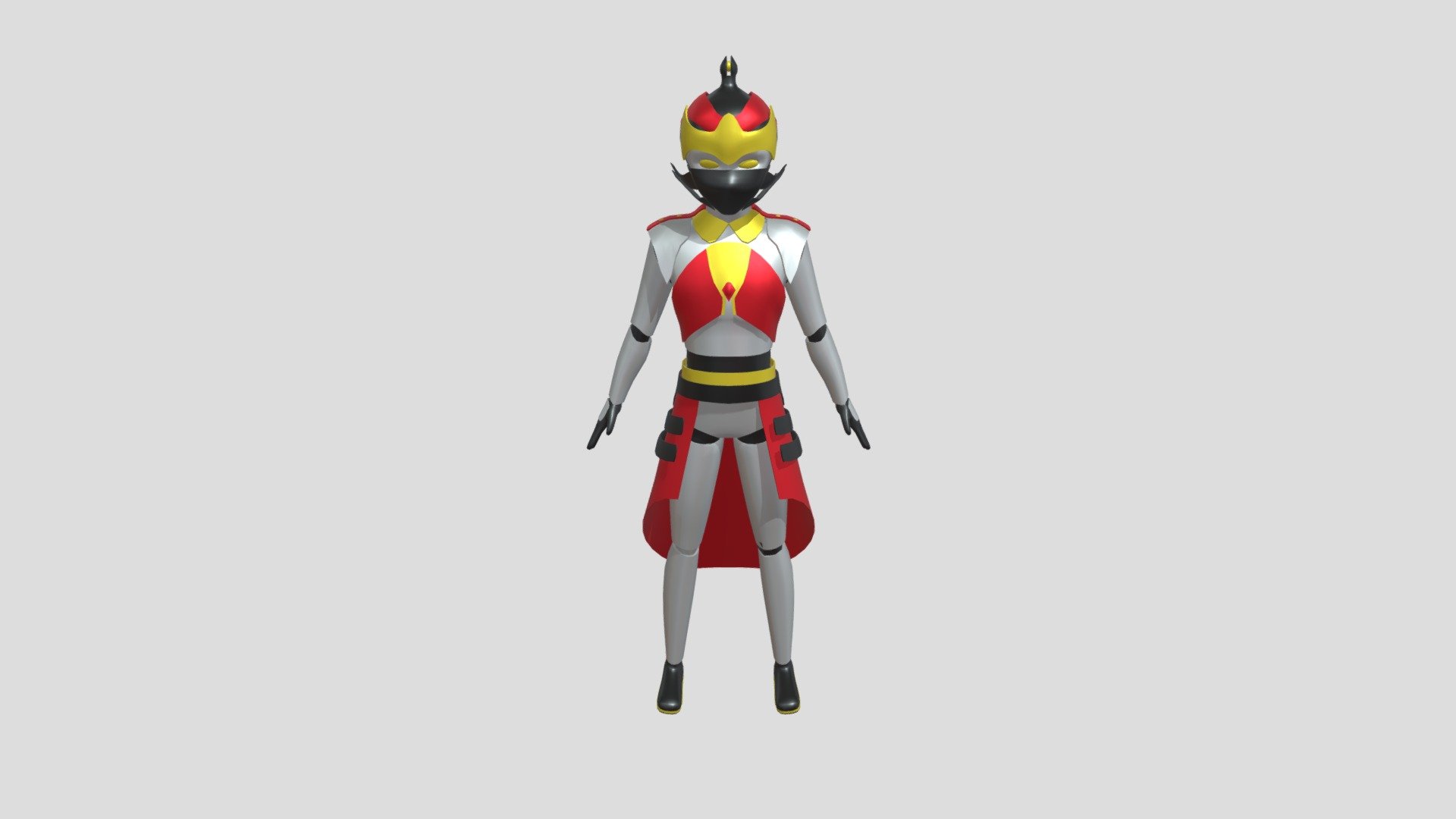 Maskot Mokkaku (Remodel) - 3D model by Muhamad Nur Fadli (@mnf.fnm3231 ...