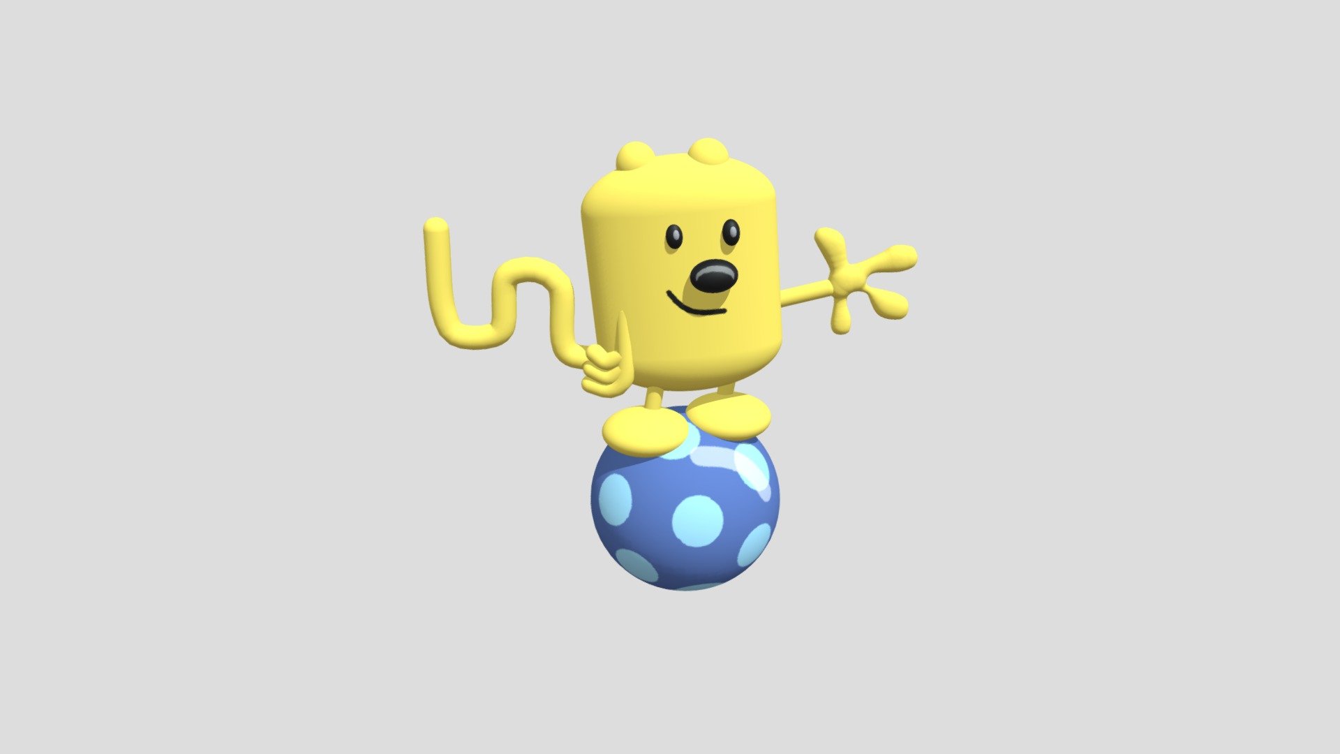 Wow! Wow! Wubbzy! - Download Free 3D model by aiden.mccauley.foxbox.com (@aiden.mccauley ...