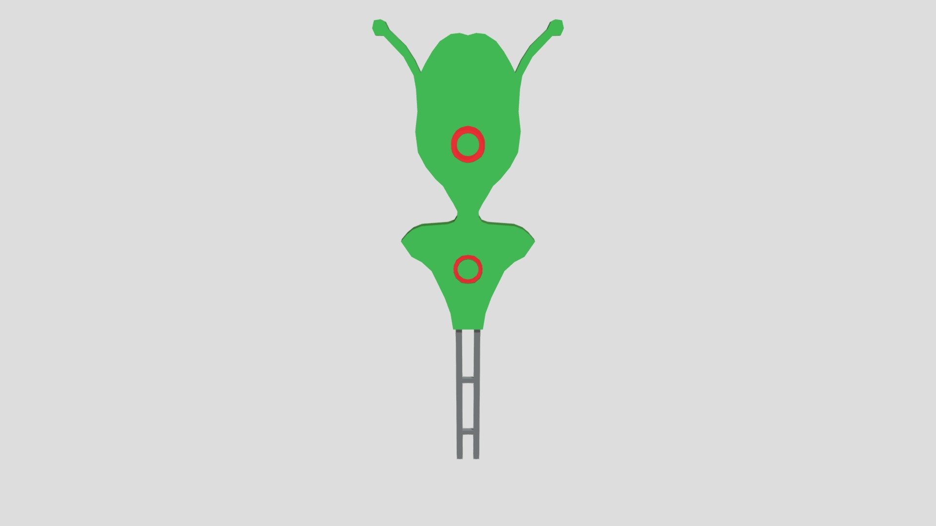 Alien Target - Download Free 3D model by Hannah Martinez (@hmarti ...