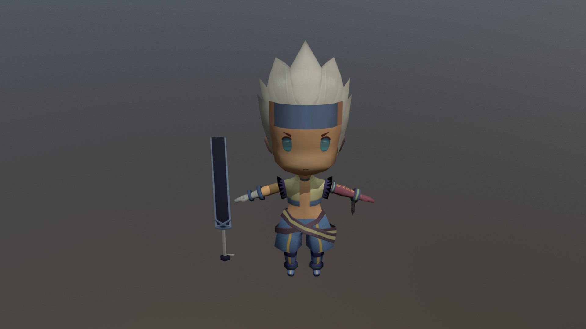 Fighter - 3D model by Ryo_Wang [905bdf6] - Sketchfab