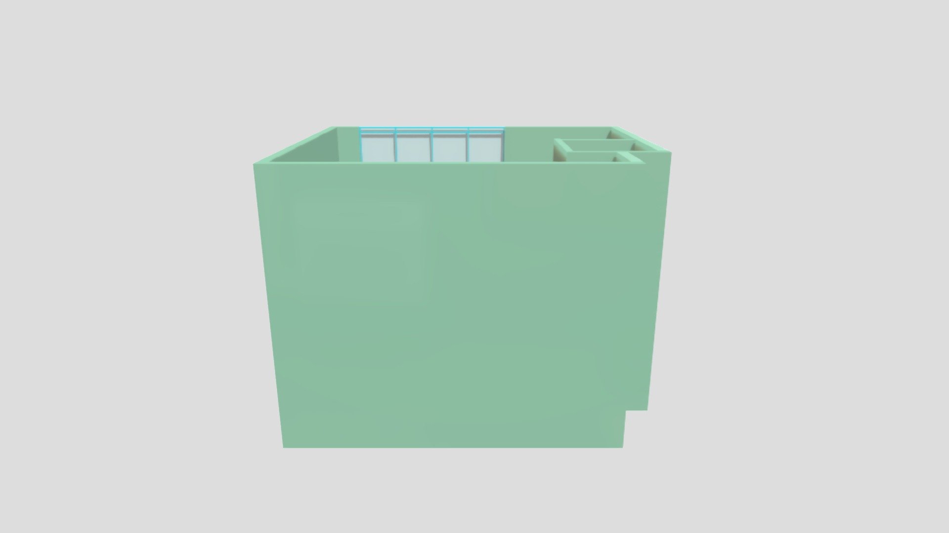 2 STOREY APPARTMENT - 3D model by dhp9097 [905be0a] - Sketchfab