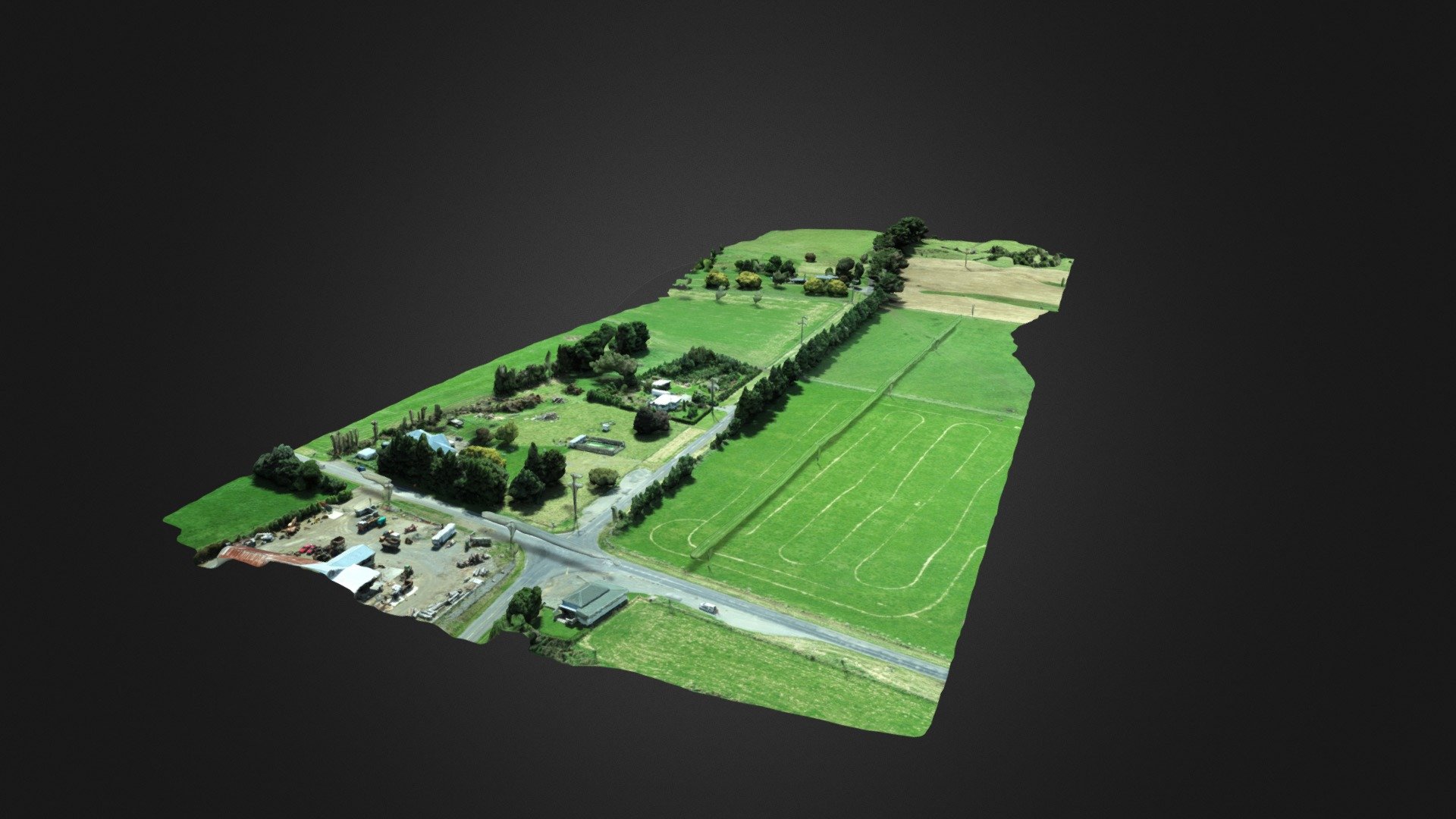 Top Grass Rd - Laws Rd Intersection to RP 16.5 - Download Free 3D model ...