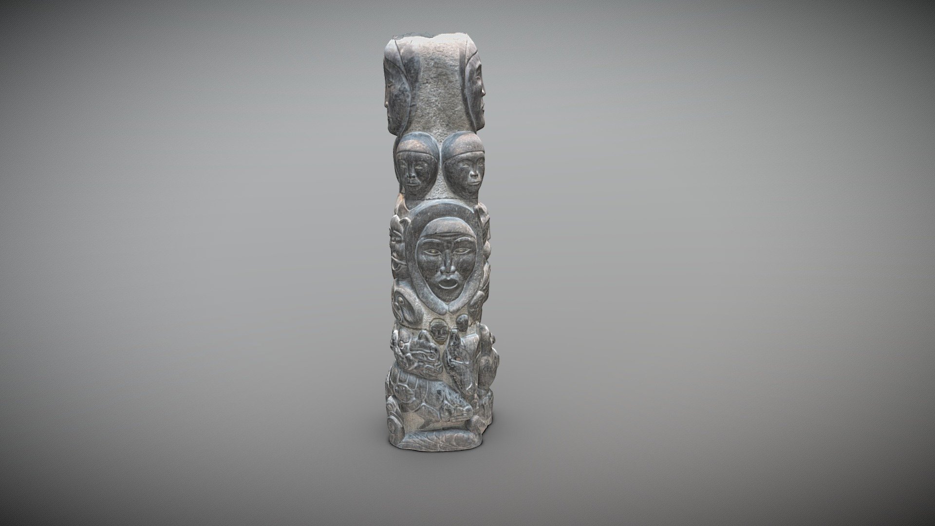 Totem - 3D model by ShacharWeis [905e6b1] - Sketchfab