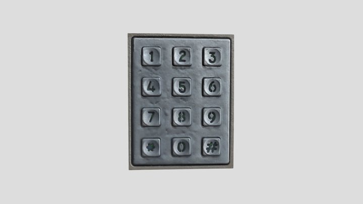 Keypad 3D models - Sketchfab