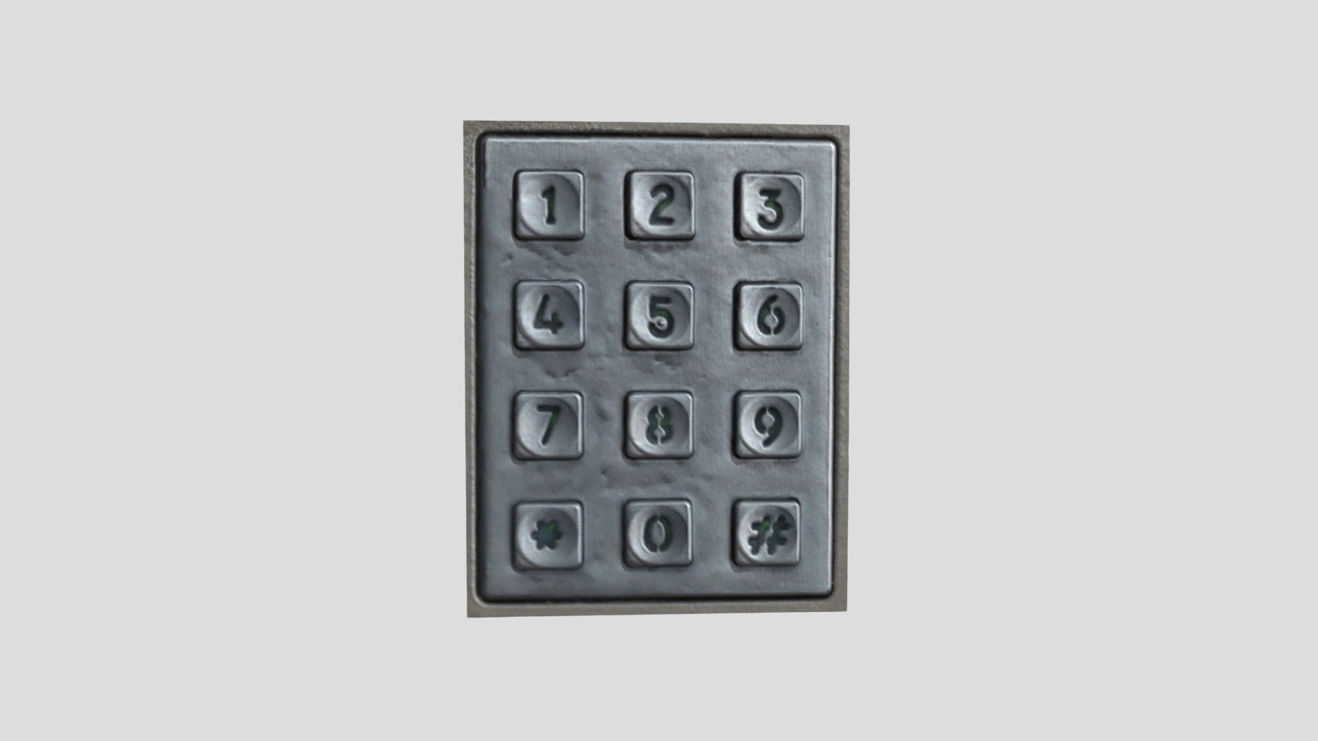 KEYPAD - Download Free 3D model by RadioactiveAG [905ecb5] - Sketchfab