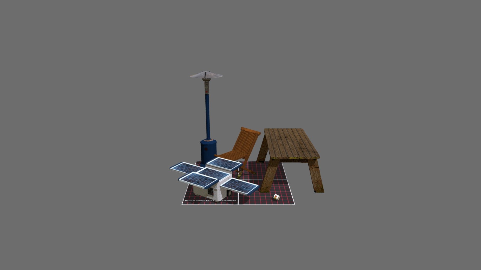 DAE 5 Finished props - Eco House - 3D model by Hugo Rejas Pinelo ...