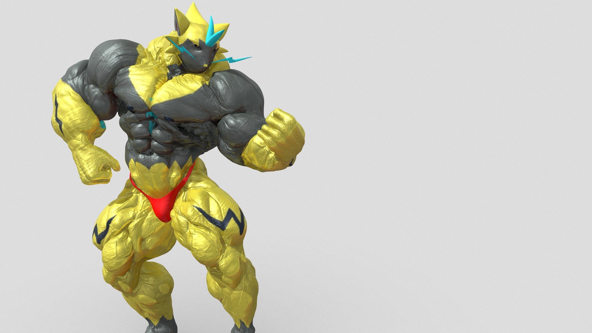 Zeraora HD - 3D model by John Doe (@atx214741) [90607bd] - Sketchfab