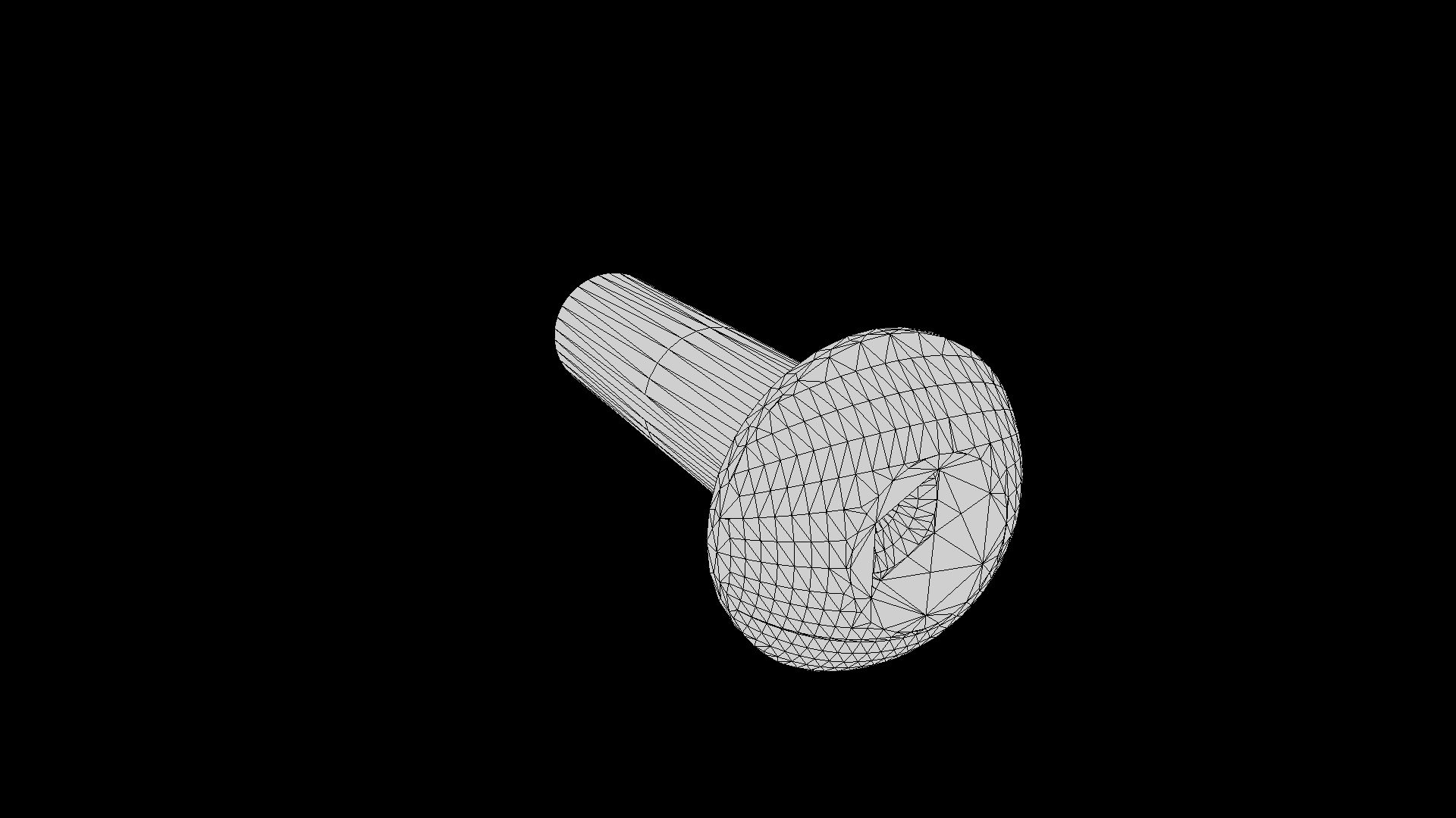  6 32 X 1 2 Screw 275 1169 Download Free 3D Model By