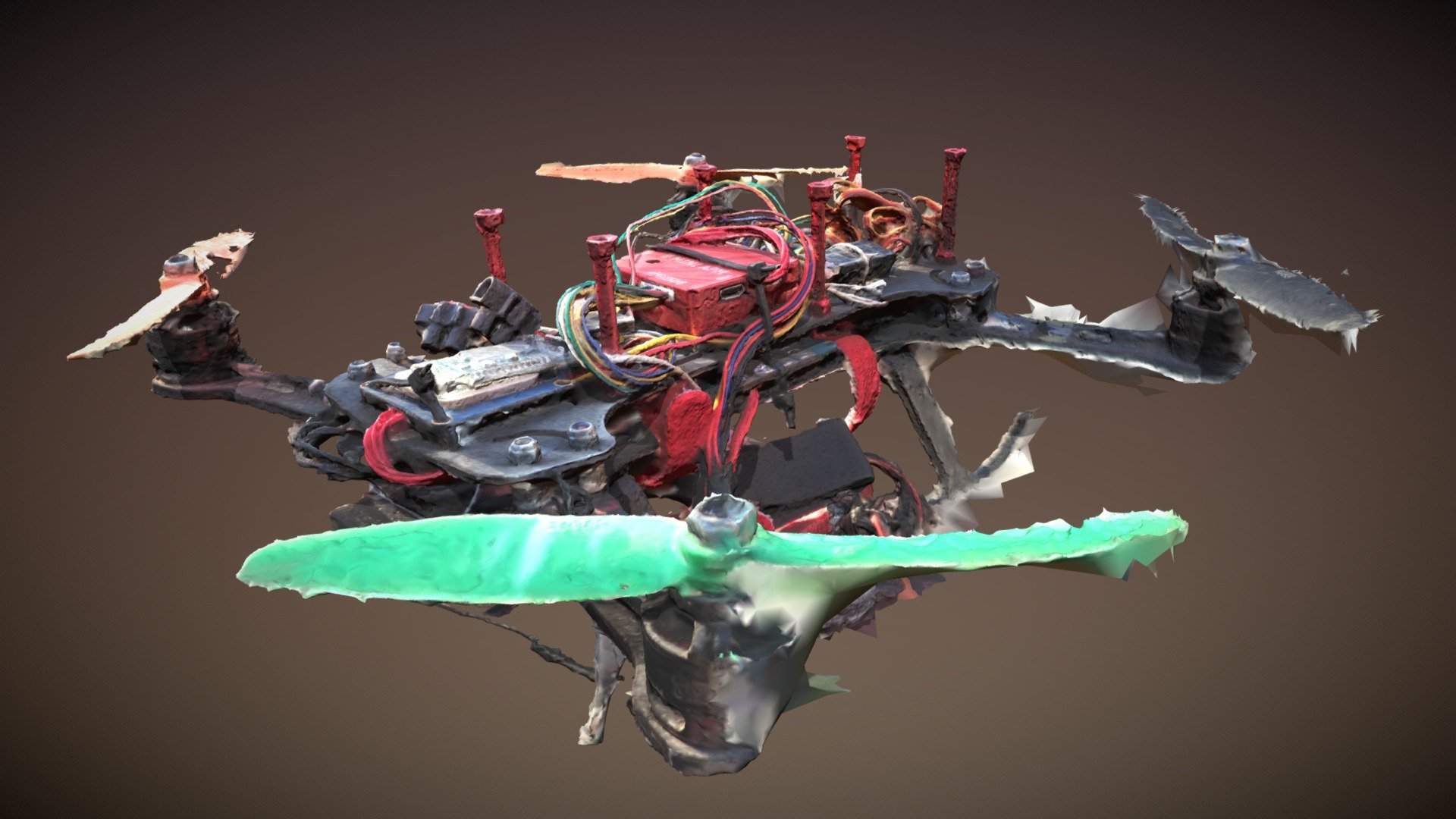 Drone2 - 3D model by alpswebstudio [9061827] - Sketchfab