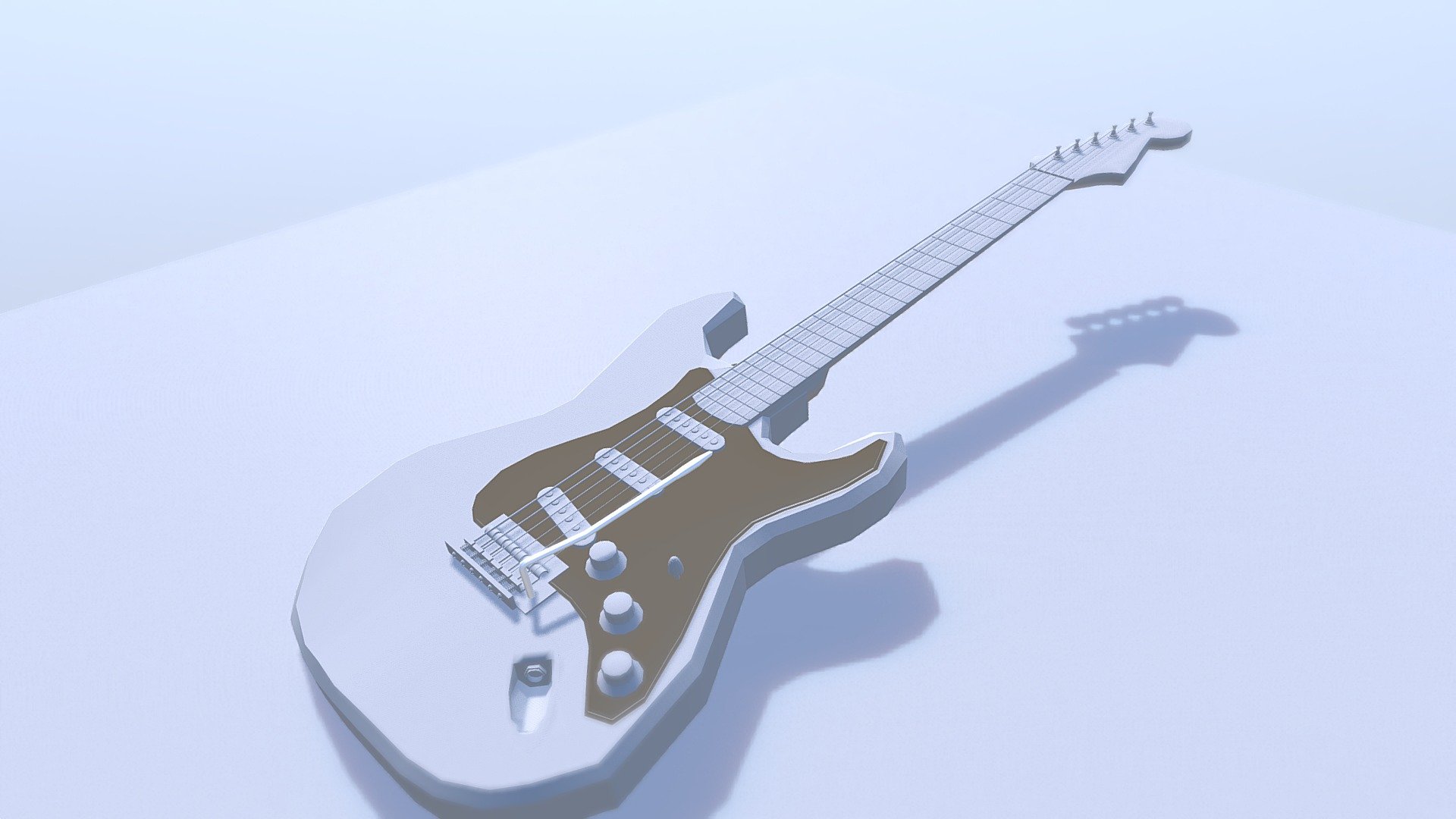 Guitar - 3D model by Chenzhilin [90627c2] - Sketchfab