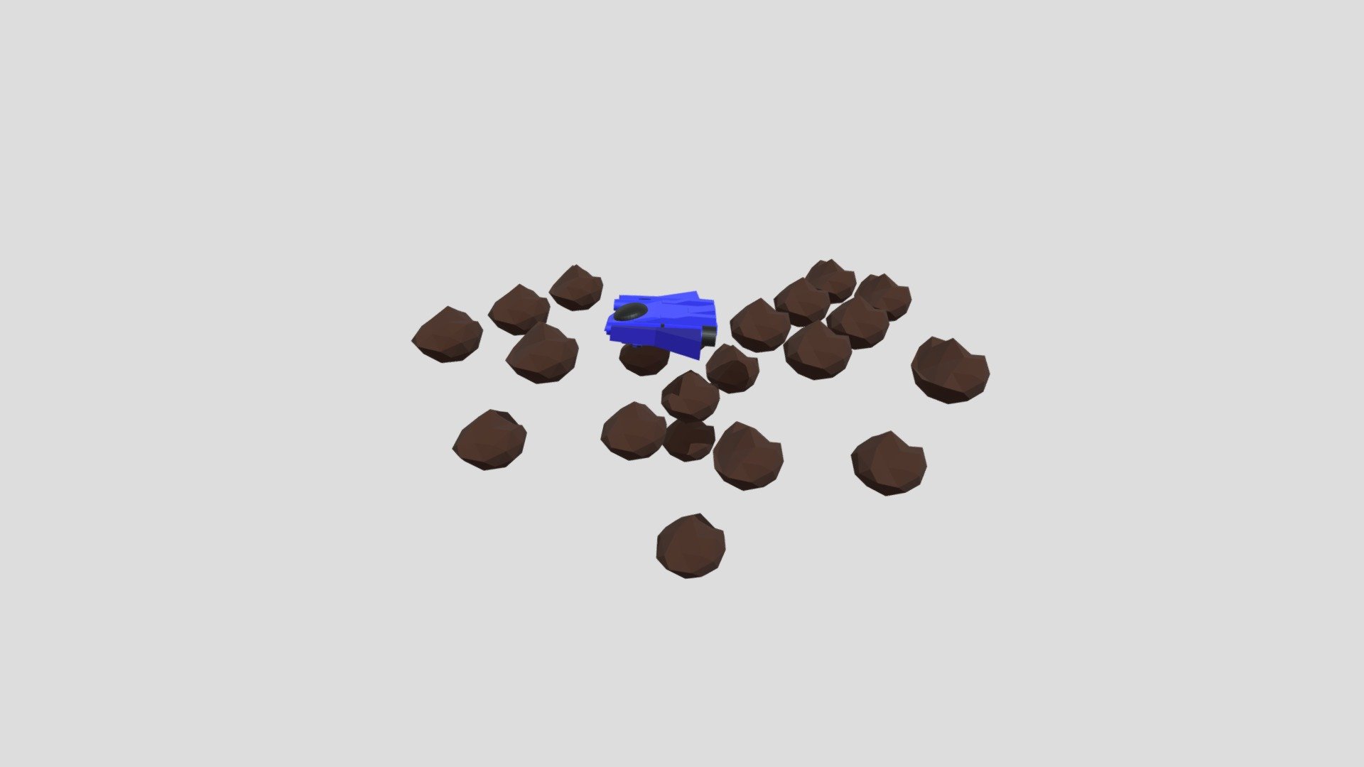asteroids - 3D model by Parzival100 [9063315] - Sketchfab