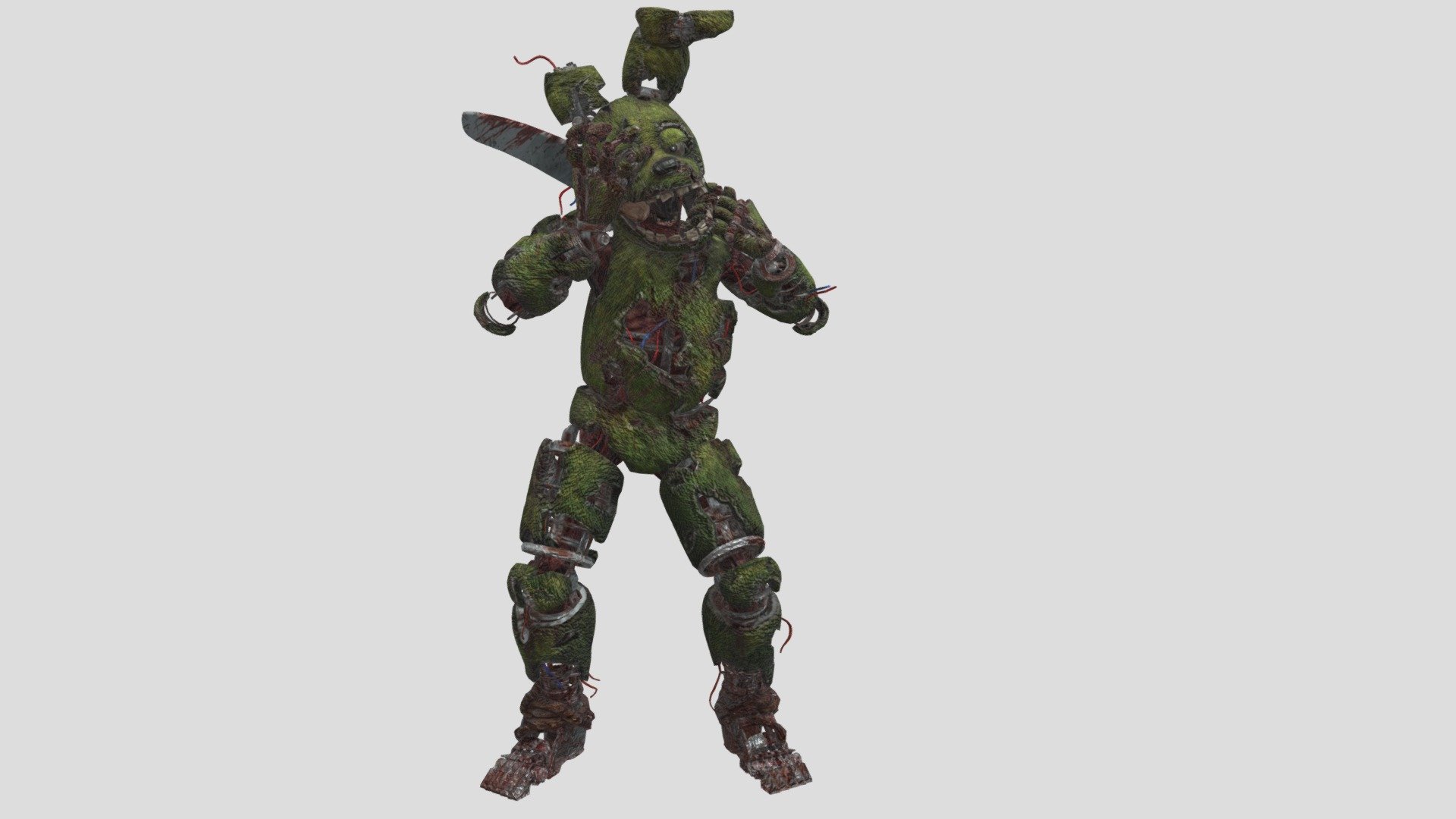 Springtrap (DBD aka The Animatronic) - Download Free 3D model by AutisticArtist53YToffical (#1 ...