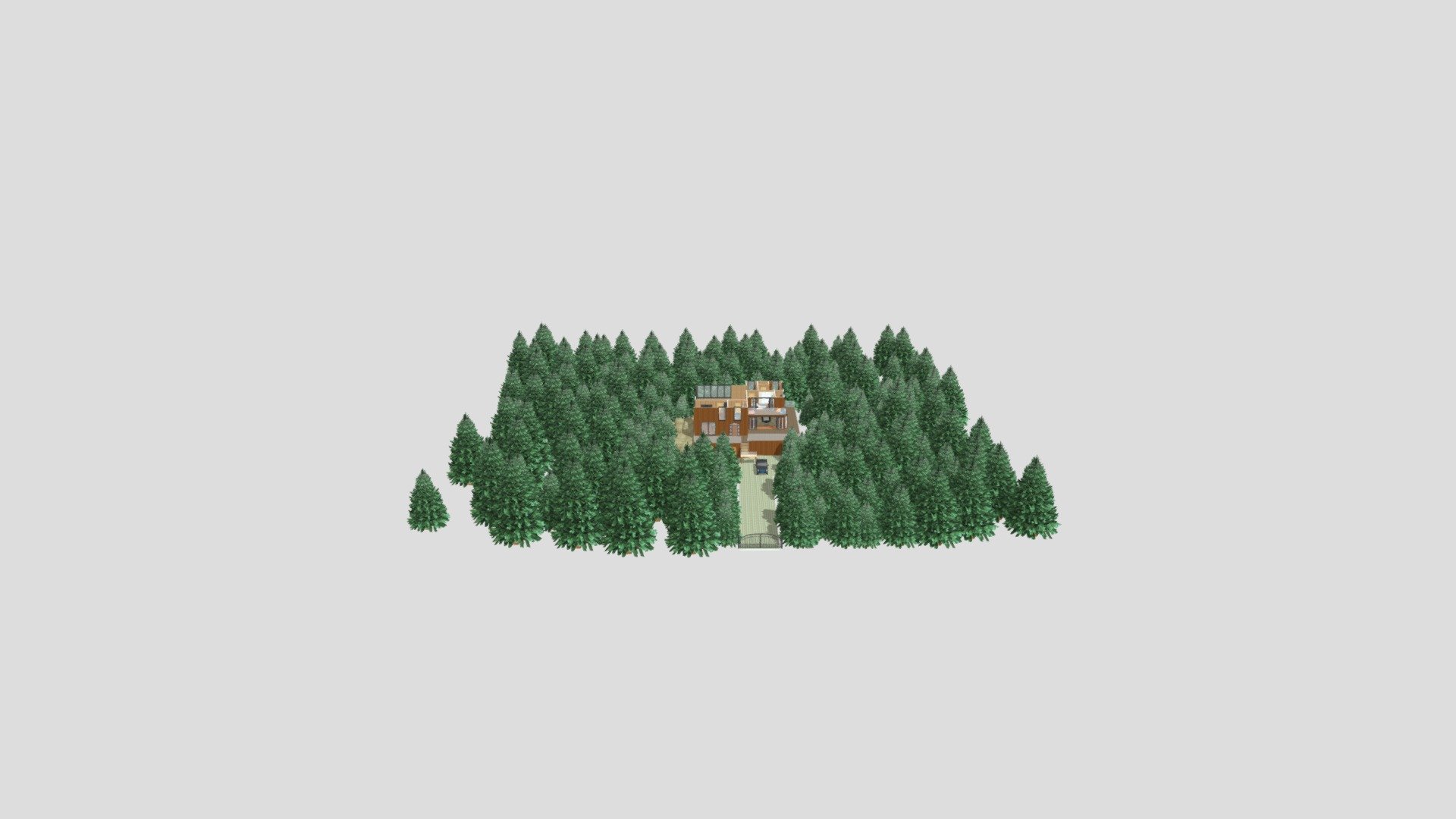 Mountain Lodge - Download Free 3D model by Home Design 3D ...