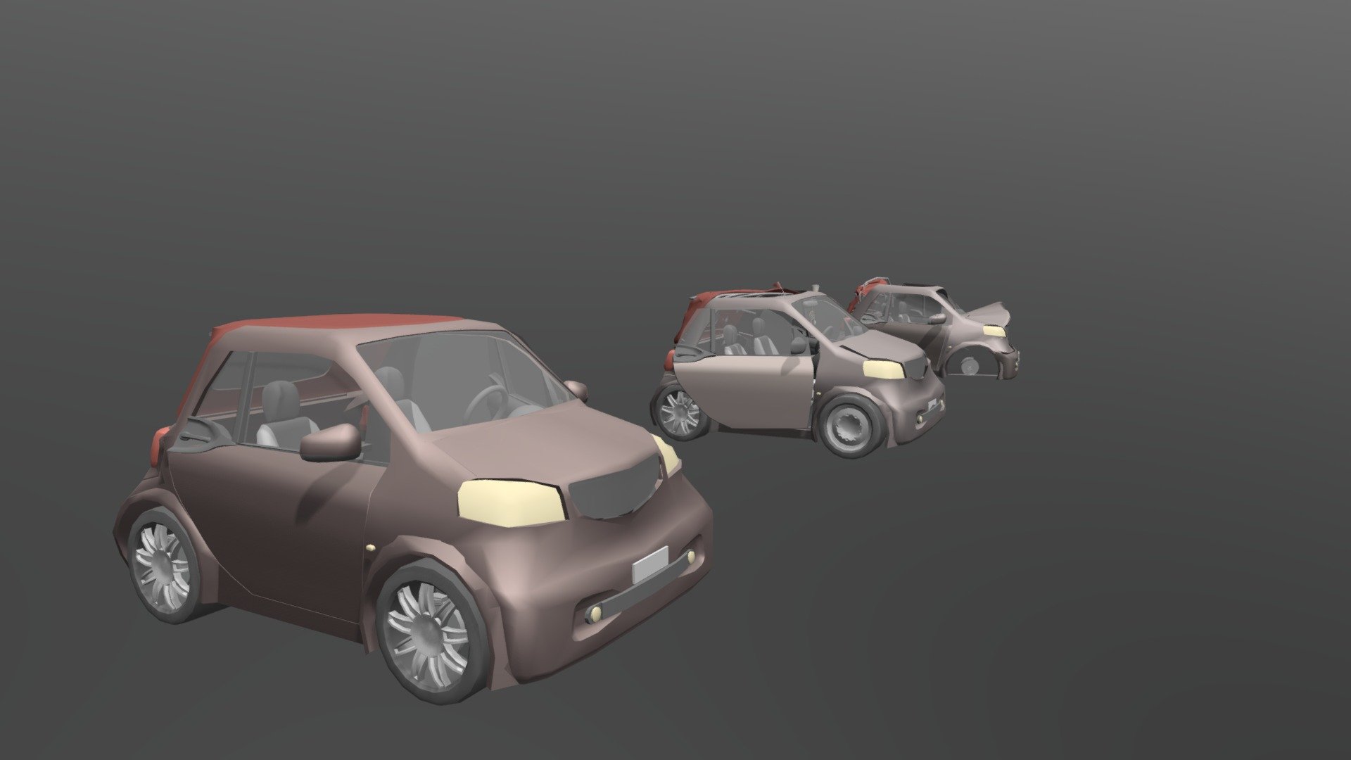 Smart_3_versions - Download Free 3D model by Yuriy (@bolshaev) [9063f39 ...