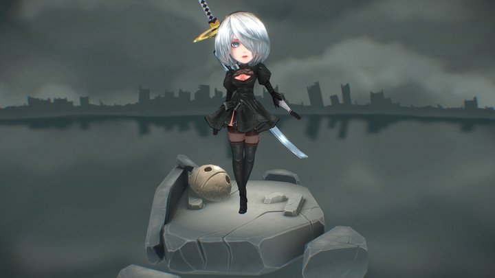 2b 3D models - Sketchfab