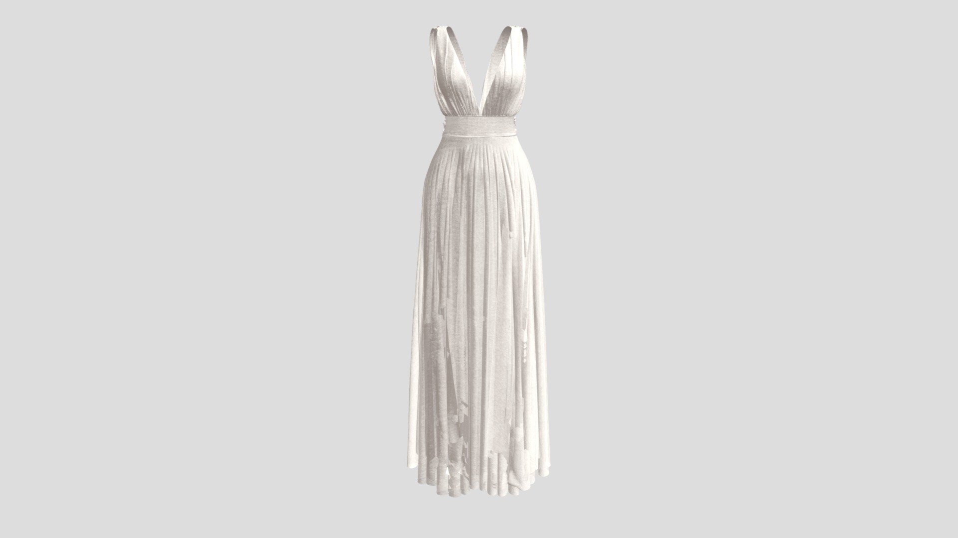 Evening Dress 003 - 3D model by Olivia2825 [90642d3] - Sketchfab