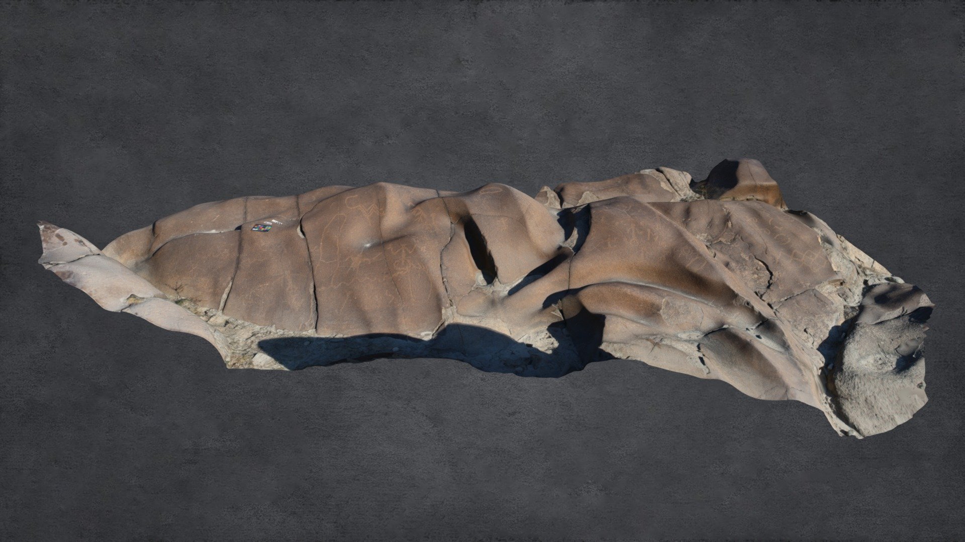 Rock Carving at MinarGah (Rock 64) - 3D model by cvlablums [9064b18 ...
