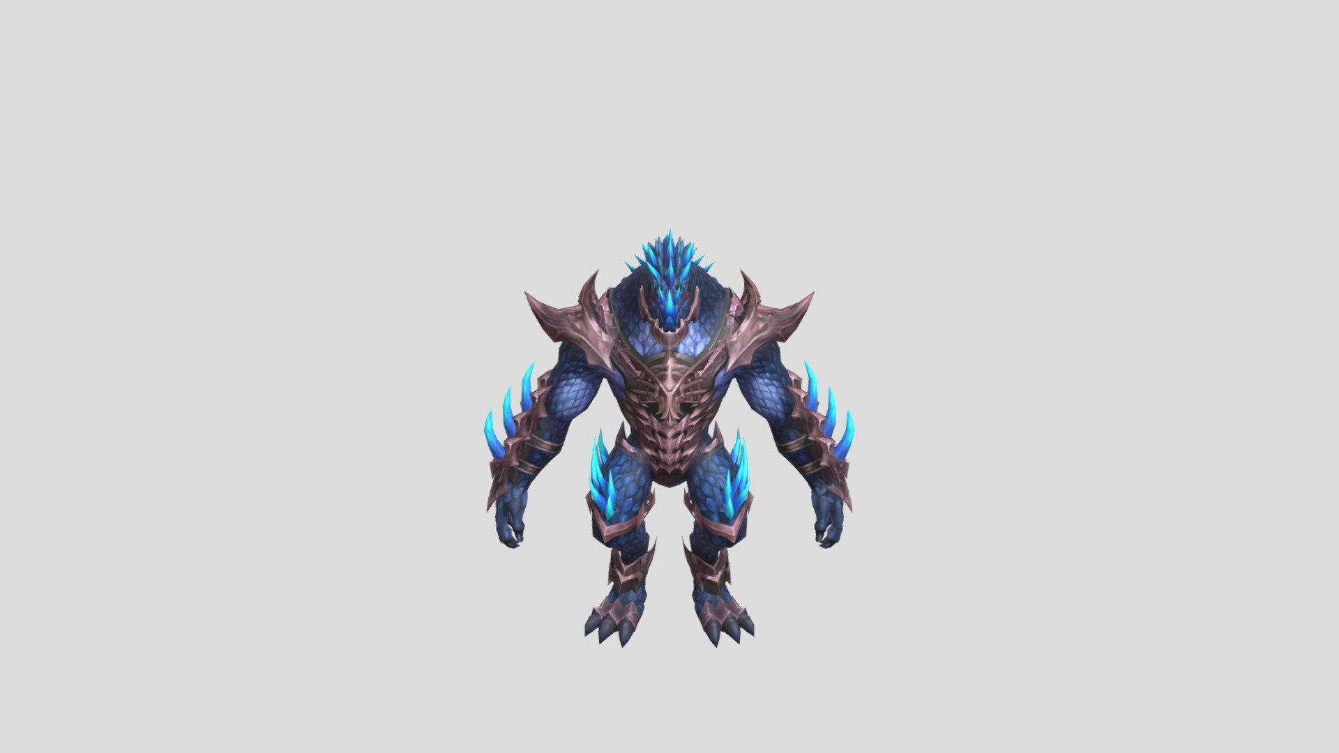 Raid_Lizardman_Lakreil King's raid - Download Free 3D model by ...
