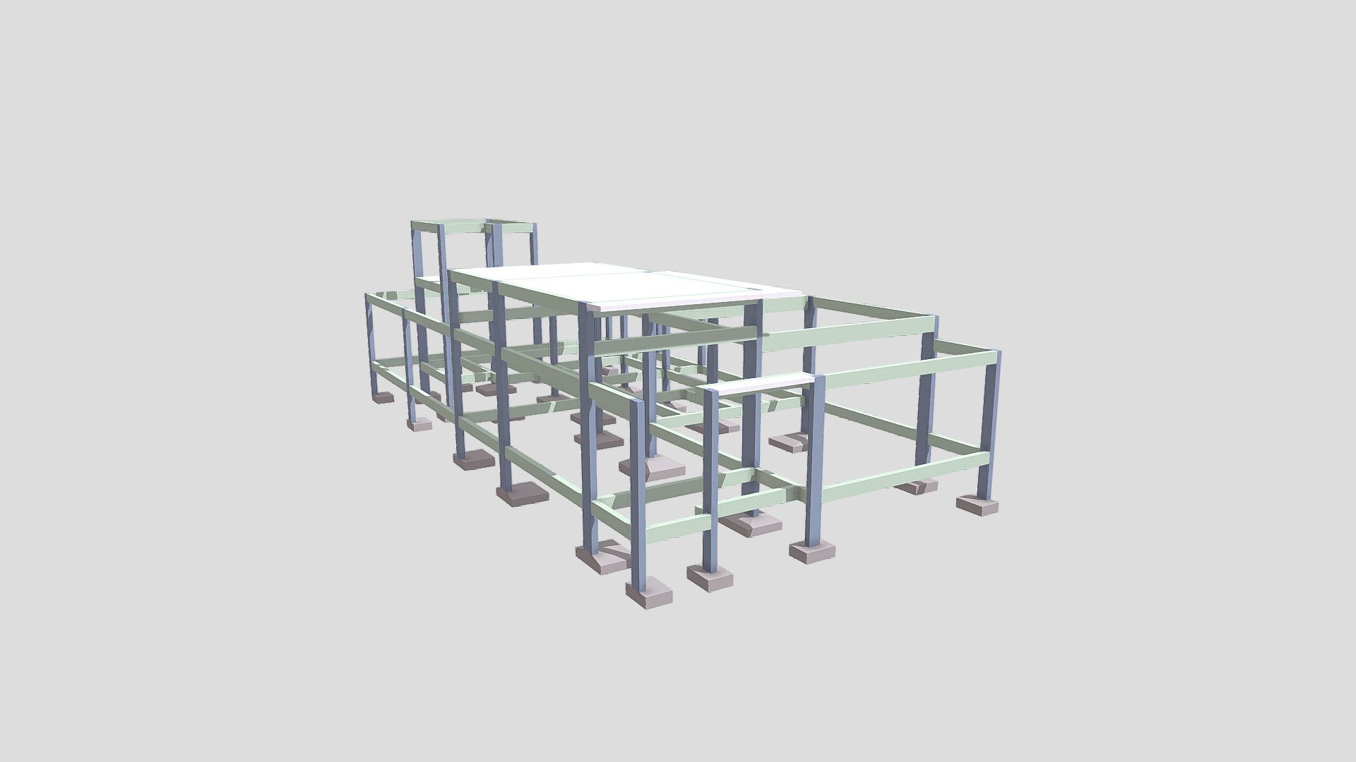 PROJETO ESTRUTURAL - WKSC - 3D model by Saulo Lacerda - Projetos ...