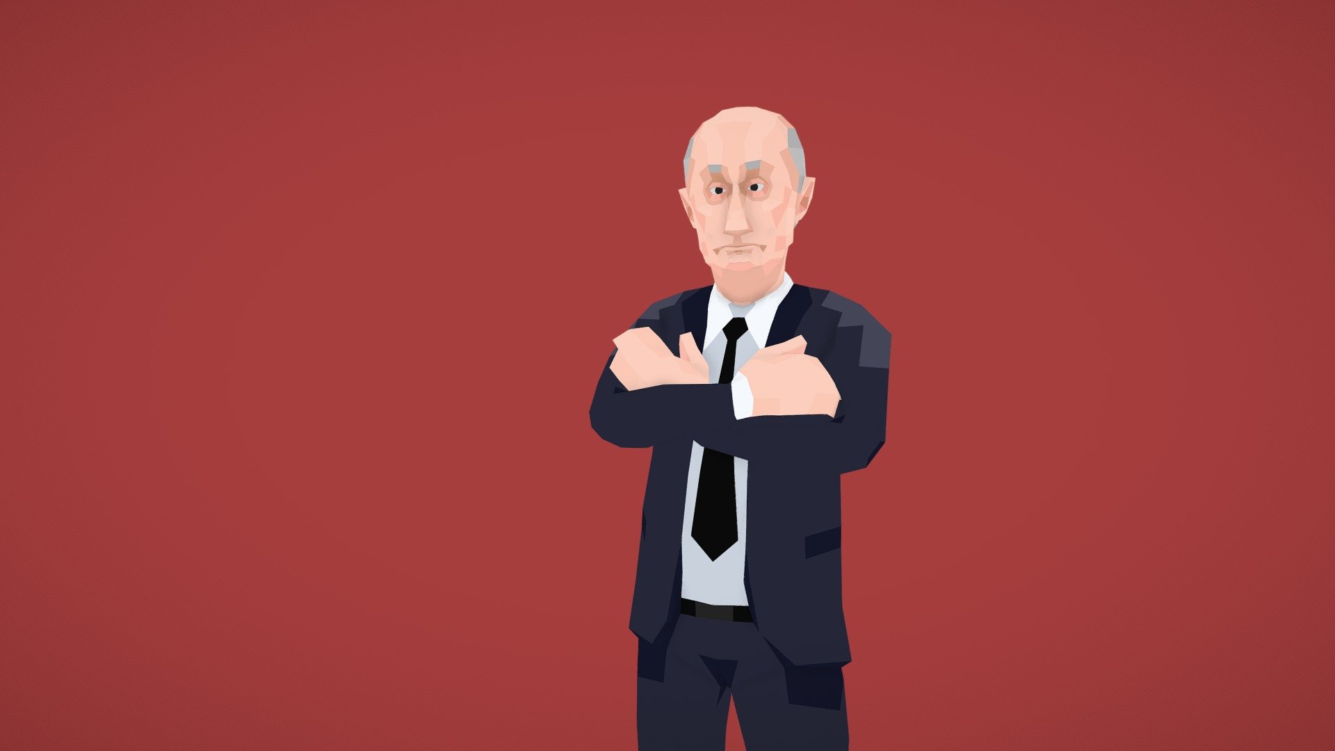Polygonal Putin - Download Free 3D model by Denys Almaral ...