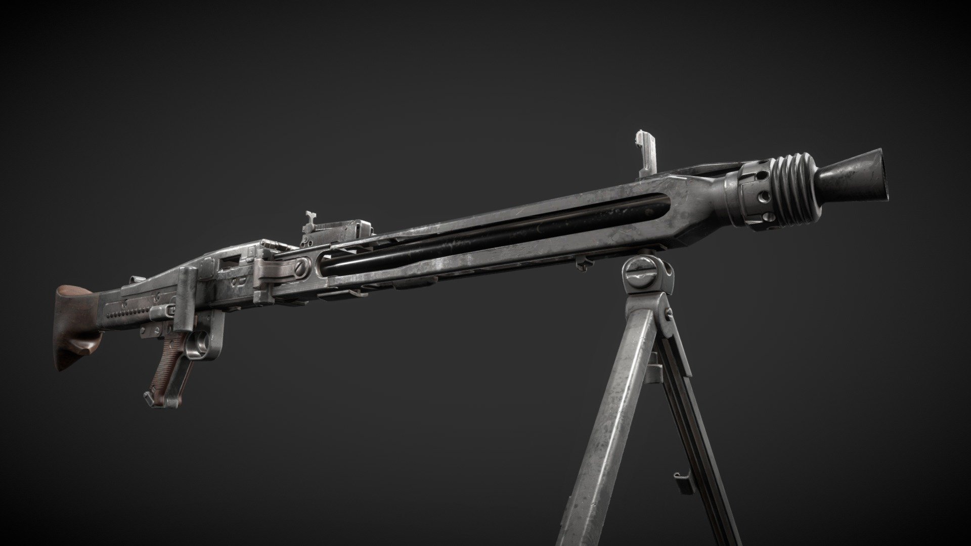 MG42 - 3D model by Grogon [9066bc2] - Sketchfab