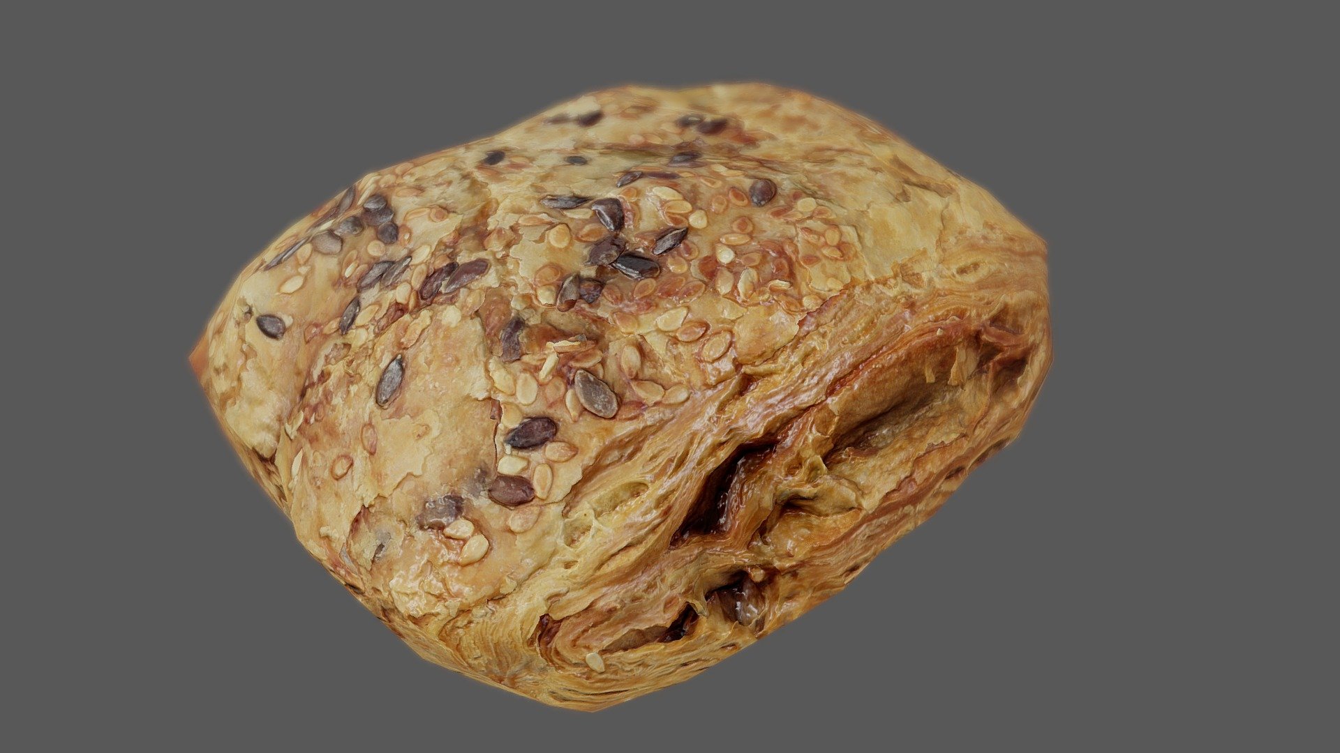Pastry 01 - Low Poly - Photogrammetry - 3D model by GAMEGRAMMETRY ...