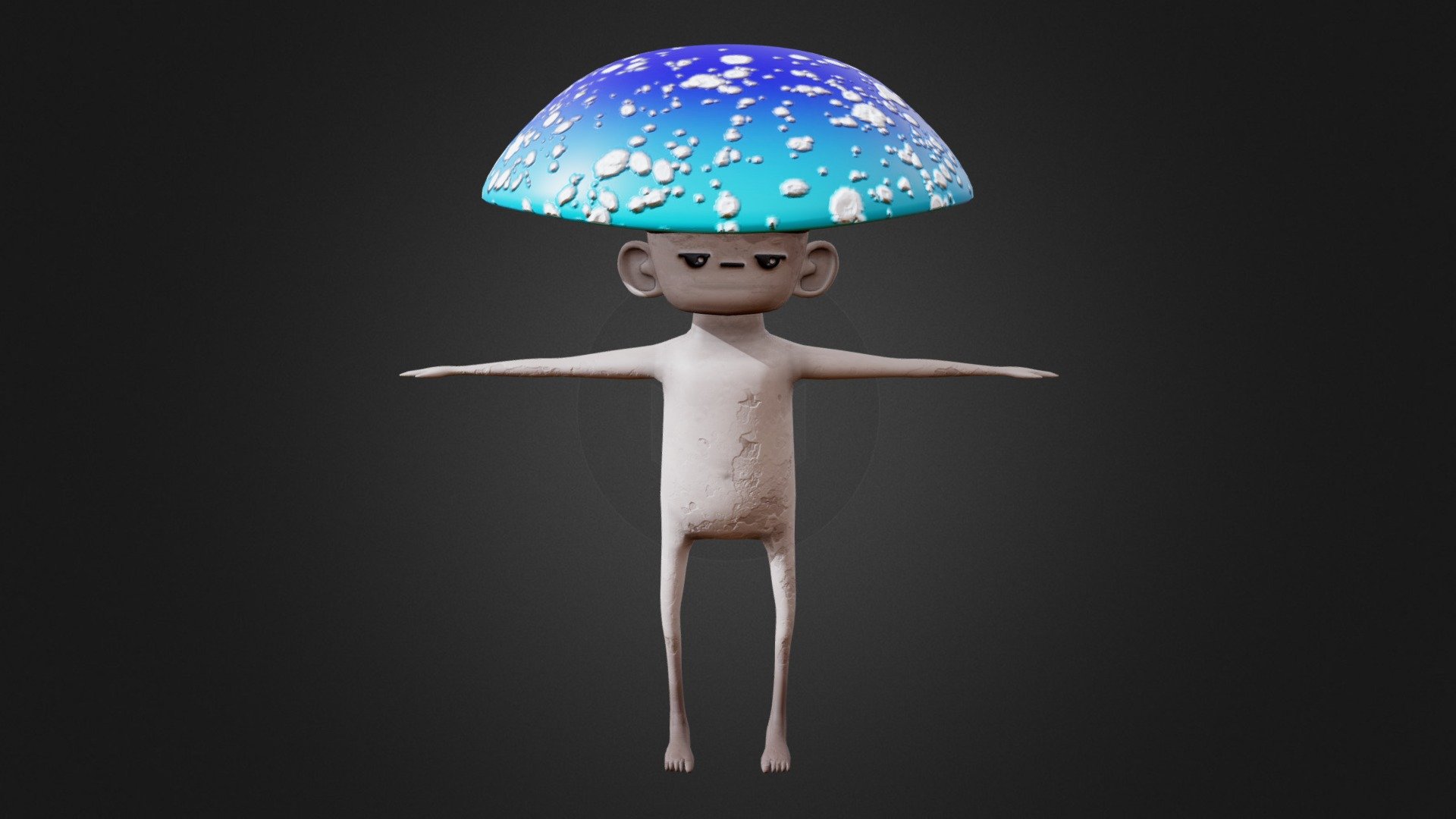 Mushroom Bro -2- - 3D model by berkayege [9067ddc] - Sketchfab