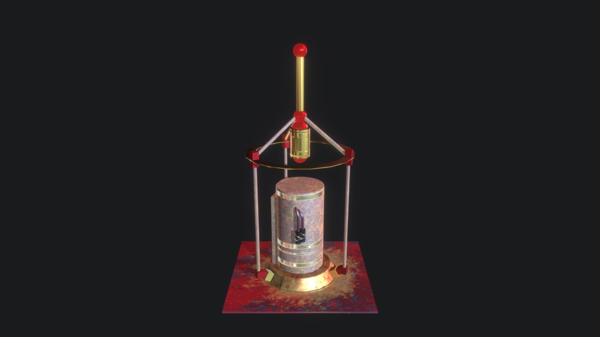Time Travel Machine - 3D model by llamtan [9068cc6] - Sketchfab