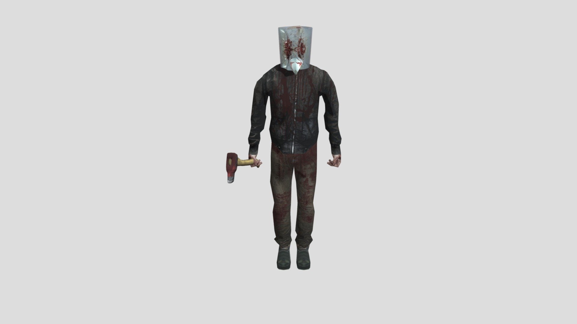 PC Computer - Cry Of Fear - Psycho - Download Free 3D model by Buck ...