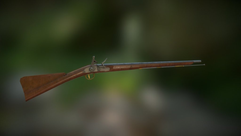 Brown Bess - 3D model by FishfaceGames [9069319] - Sketchfab
