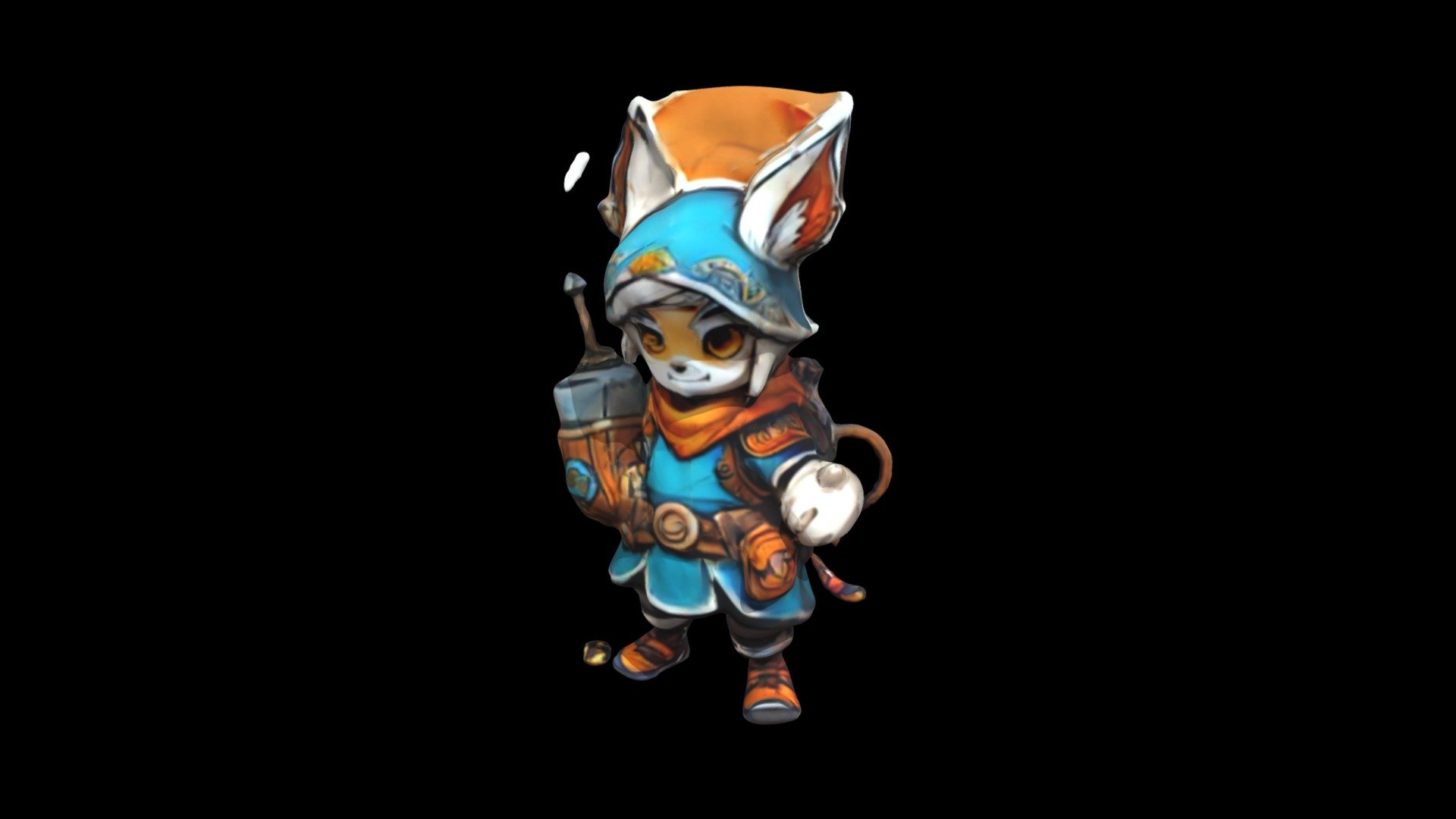 Standing Alone in a Battle, a Sprite with Unique - Download Free 3D ...