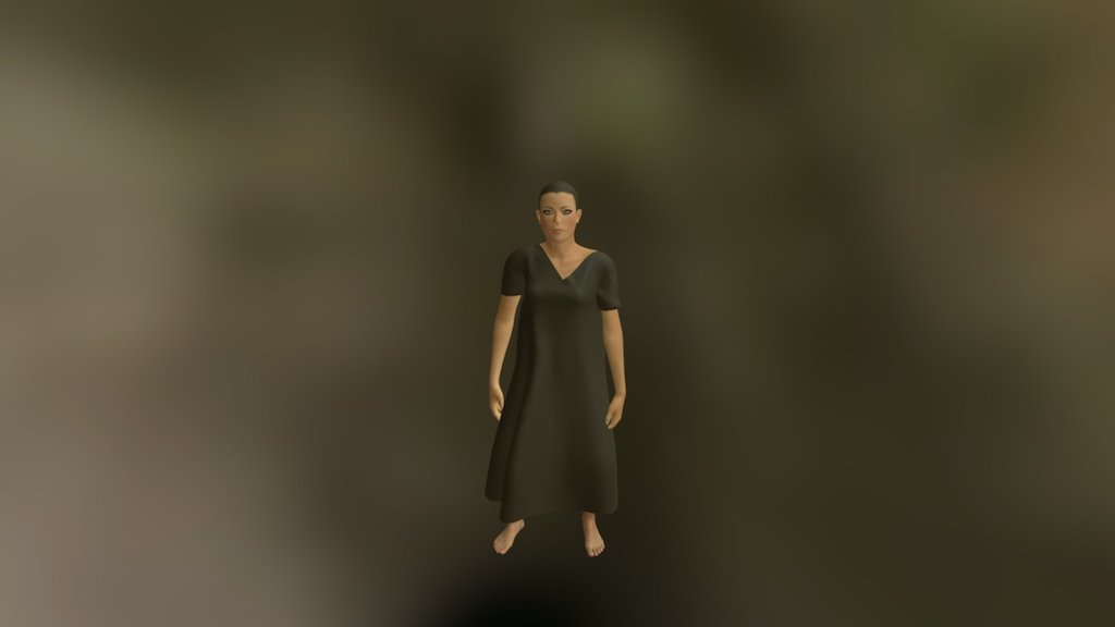 Yelling woman - 3D model by usmiling [906a26a] - Sketchfab