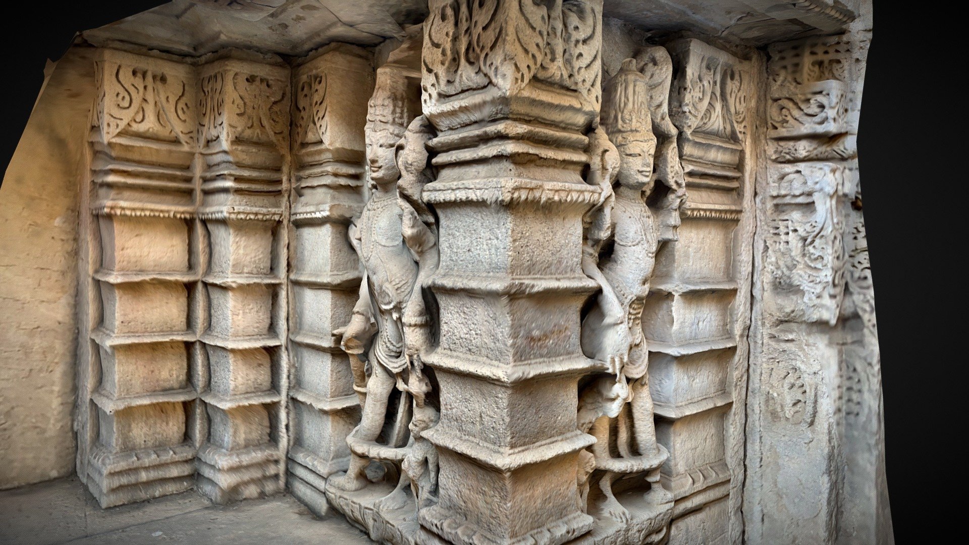 Rani Ki Stepwell (Vav) detail - 3D model by Doron Altaratz (@doron ...